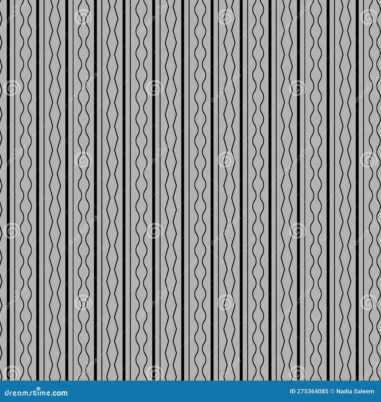 Vertical Stripes Vector Repeat Pattern Stock Vector - Illustration of ...