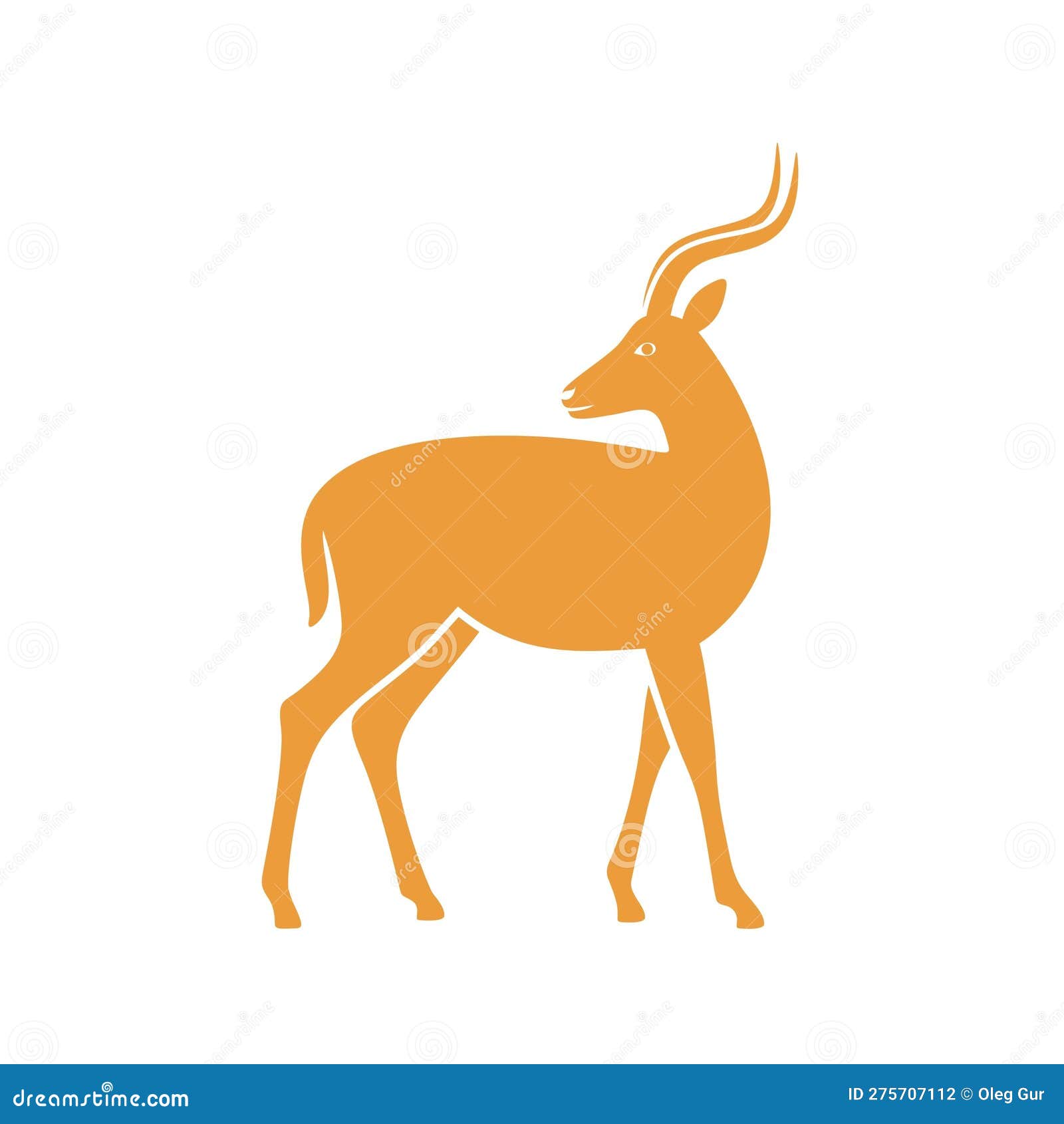 Antelope Logo Vector Illustrations Design Icon Logo | CartoonDealer.com ...