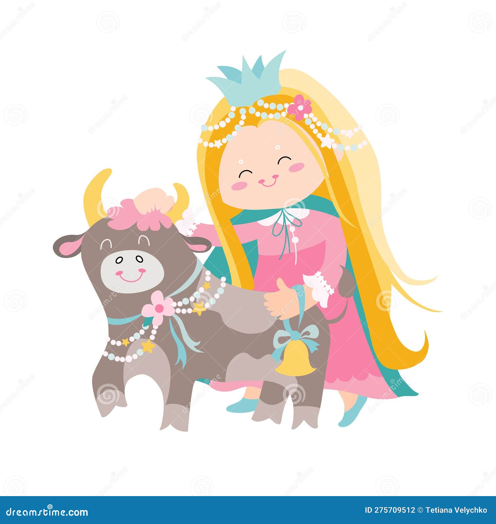 Calf, Bos Taurus, In Repeated Pattern Stock Photo | CartoonDealer.com ...