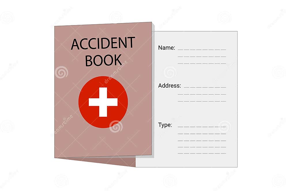 Accident Book of Construction Company and Accident Record Book in Sites ...