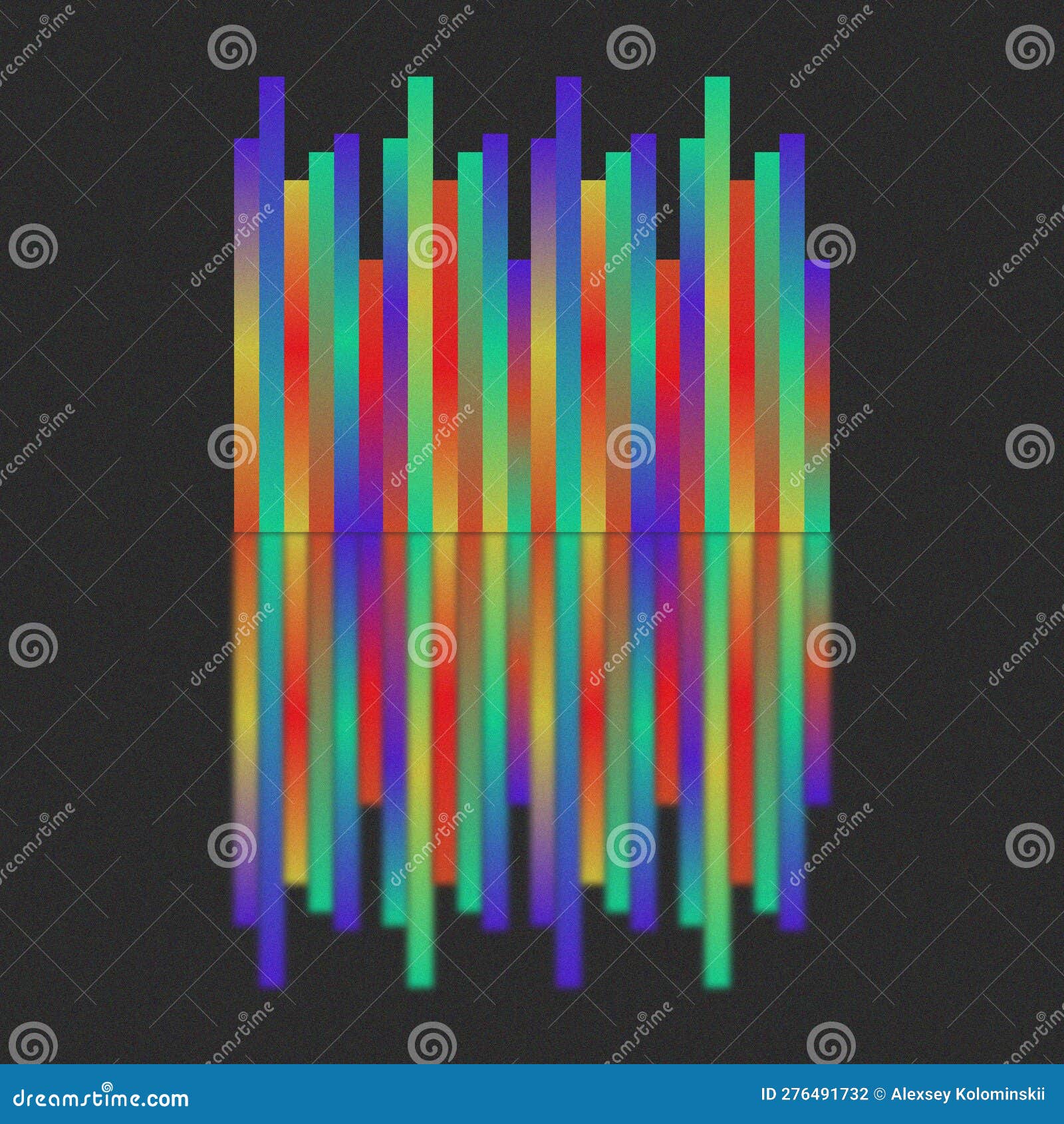 Background Volume Gradient Colors Stock Illustration - Illustration of ...