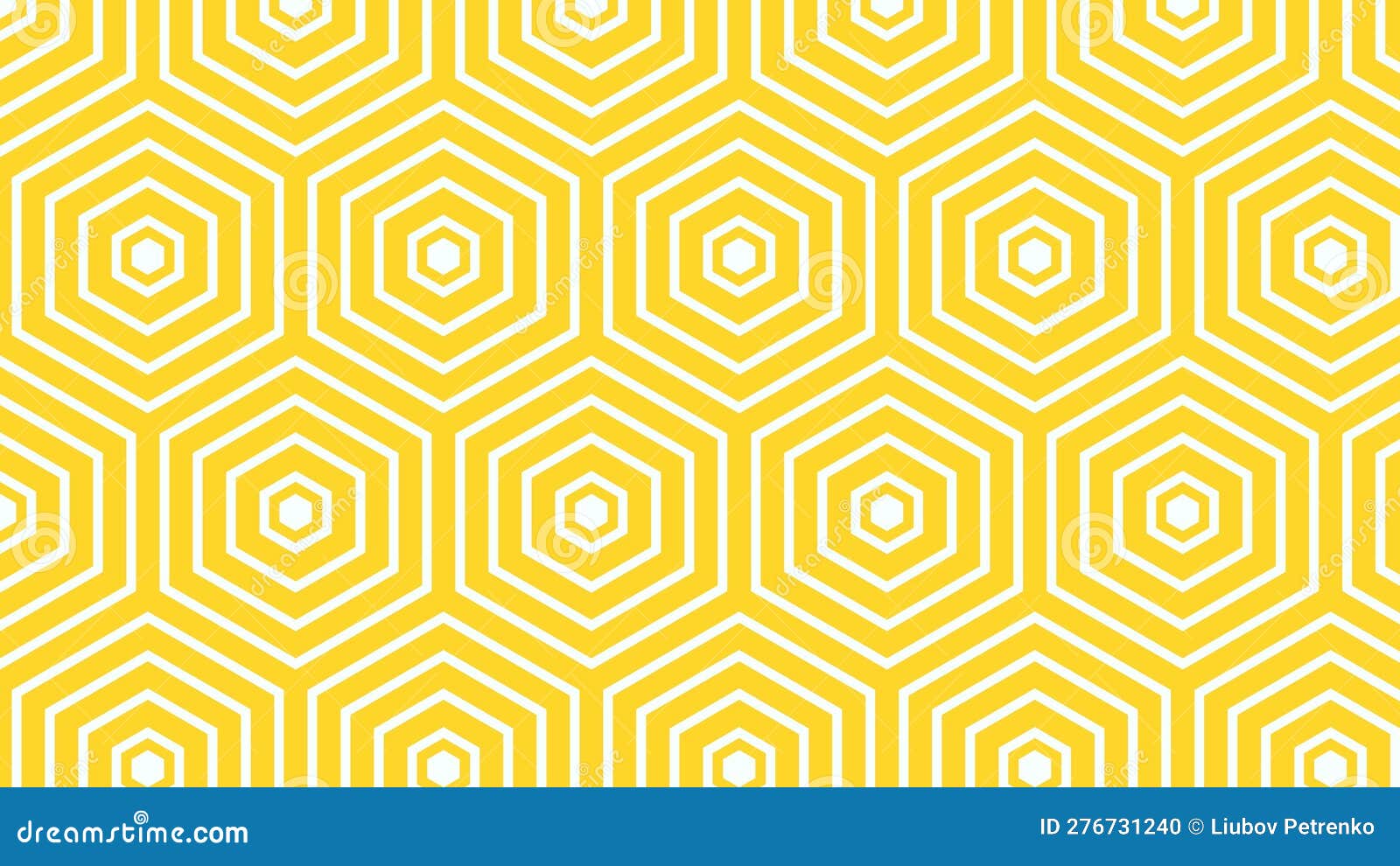 Seamless Abstract Geometric Pattern with Lines in Yellow Color Stock ...