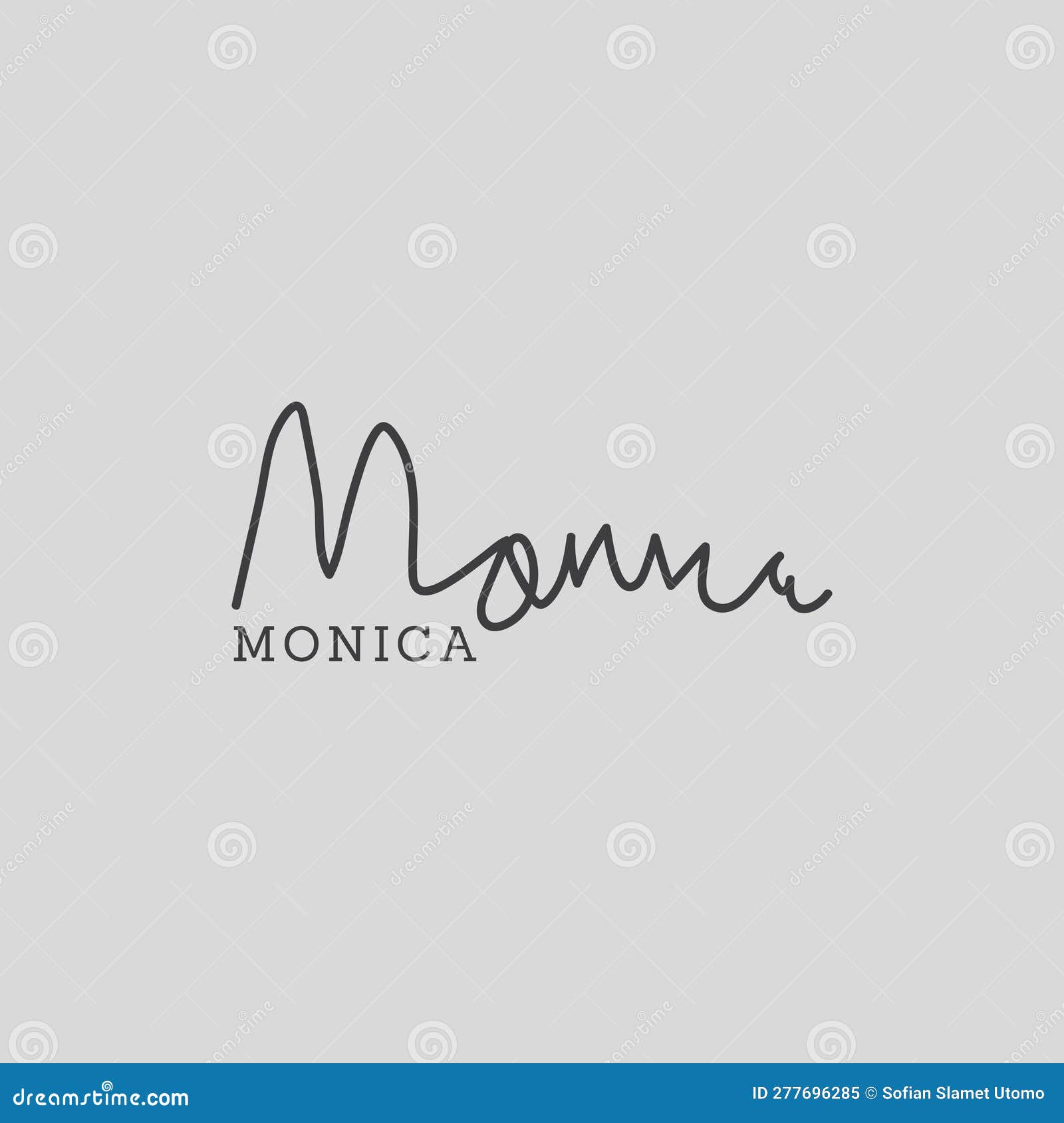 M Initial Script Letter Logo Stock Vector - Illustration of handwritten ...