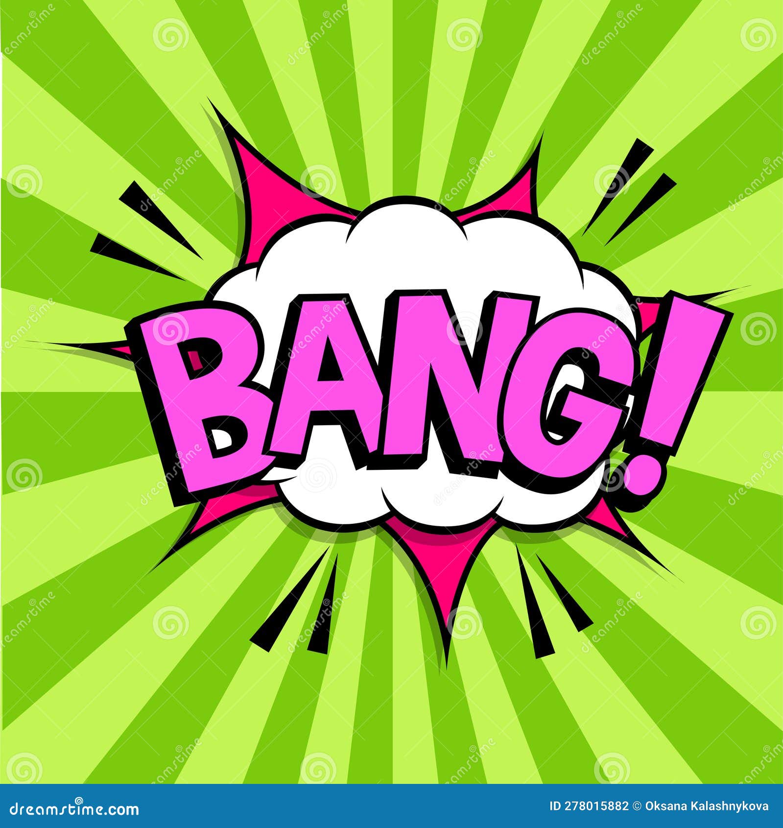 Text Effect Bang Comic Editable Style Effect Template Stock Vector ...
