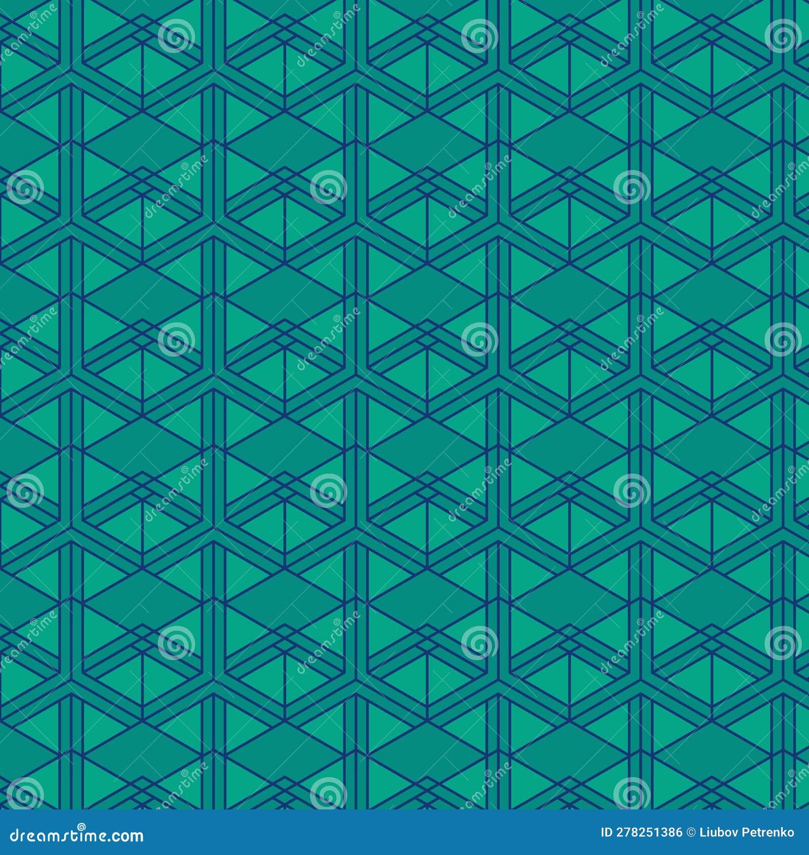 Seamless Abstract Geometric Pattern Stock Vector - Illustration of ...