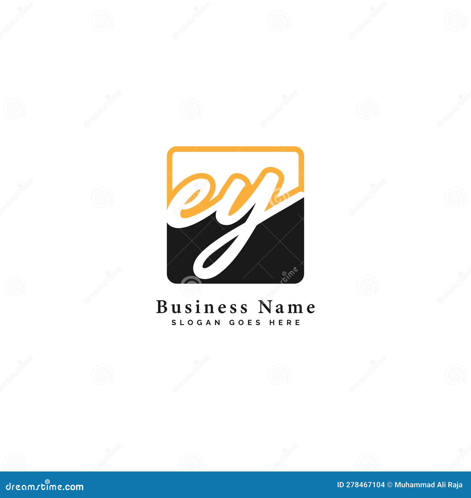 E, Y, EY Initial Letter Handwritten and Signature Vector Image Template ...