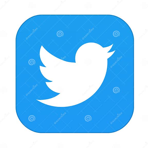 Twitter App Icon. Social Media Logo Editorial Photography ...