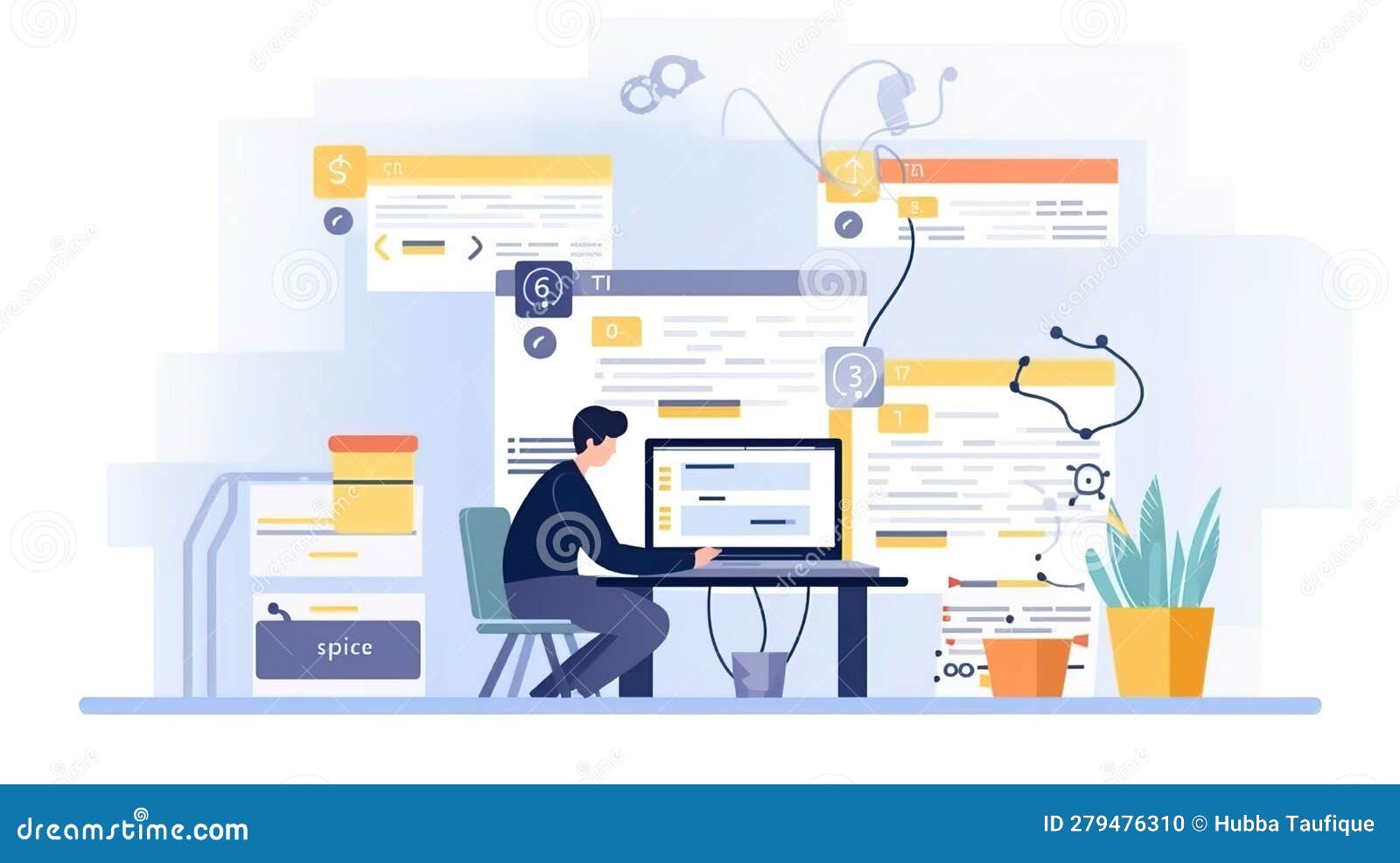 Agile Methodology Concept, Generative, Ai Stock Photo - Image of ...