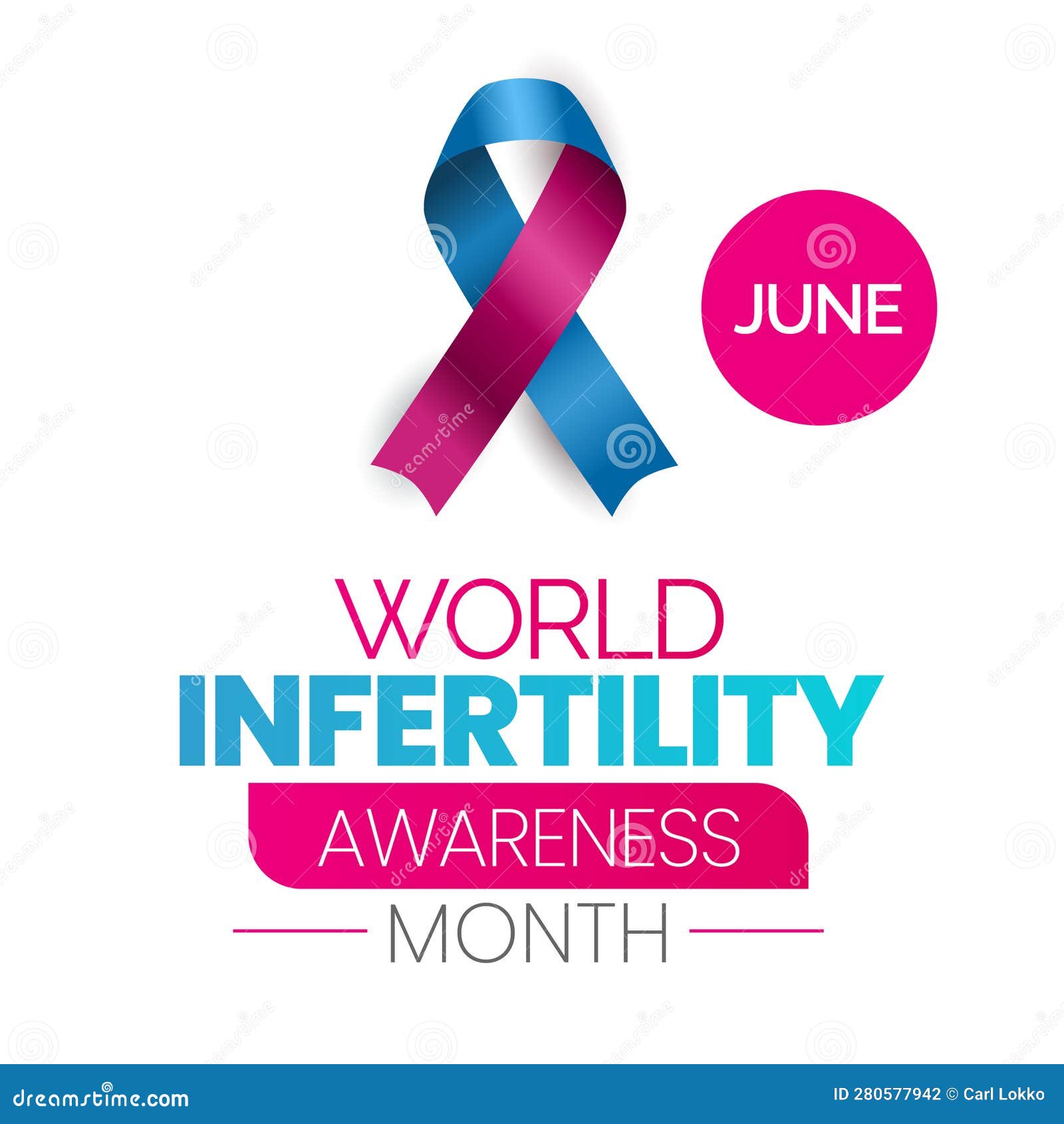 World Infertility Awareness Month. Observed in June Annually. Vector ...