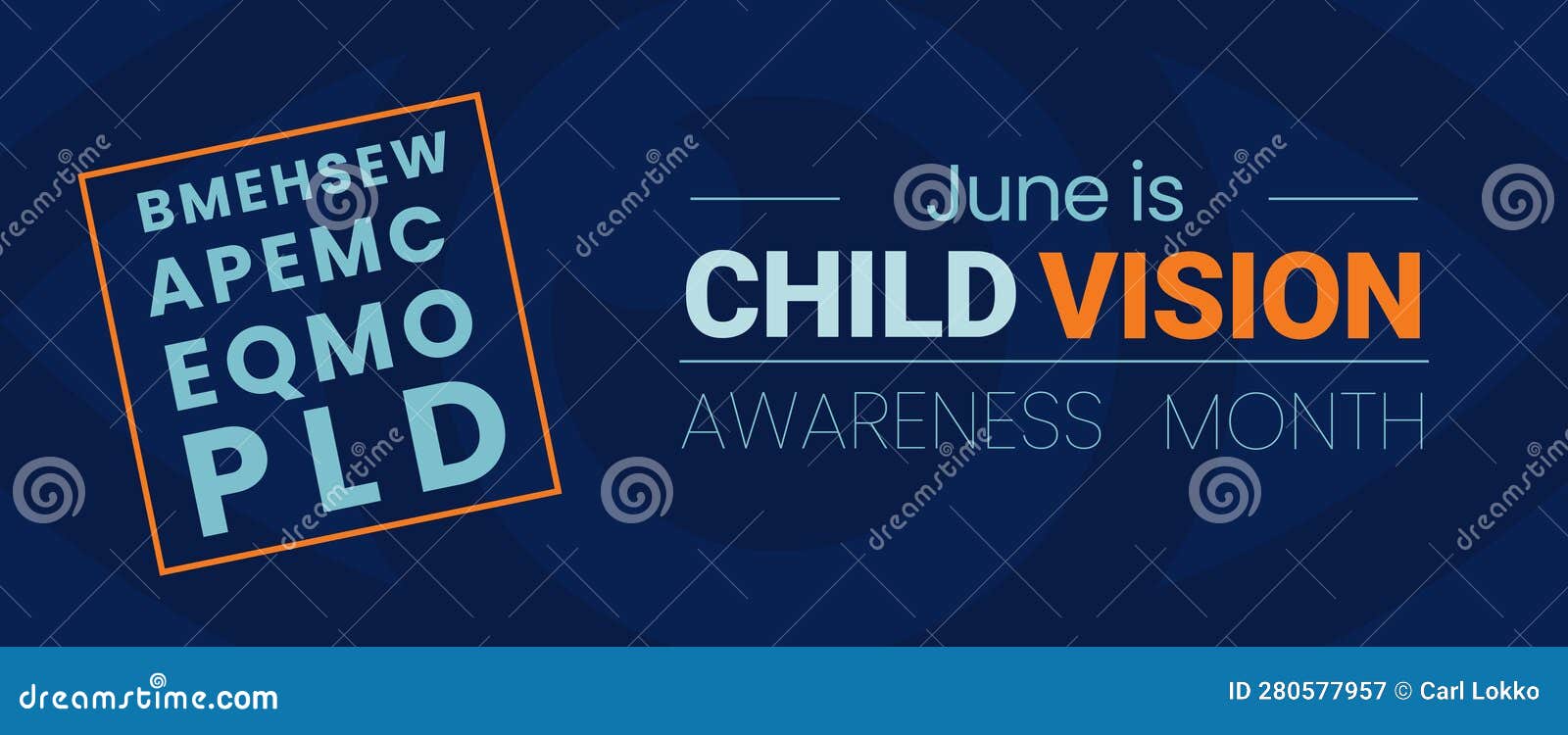 Child Vision Awareness Month. Observed Annually In The Month Of June ...