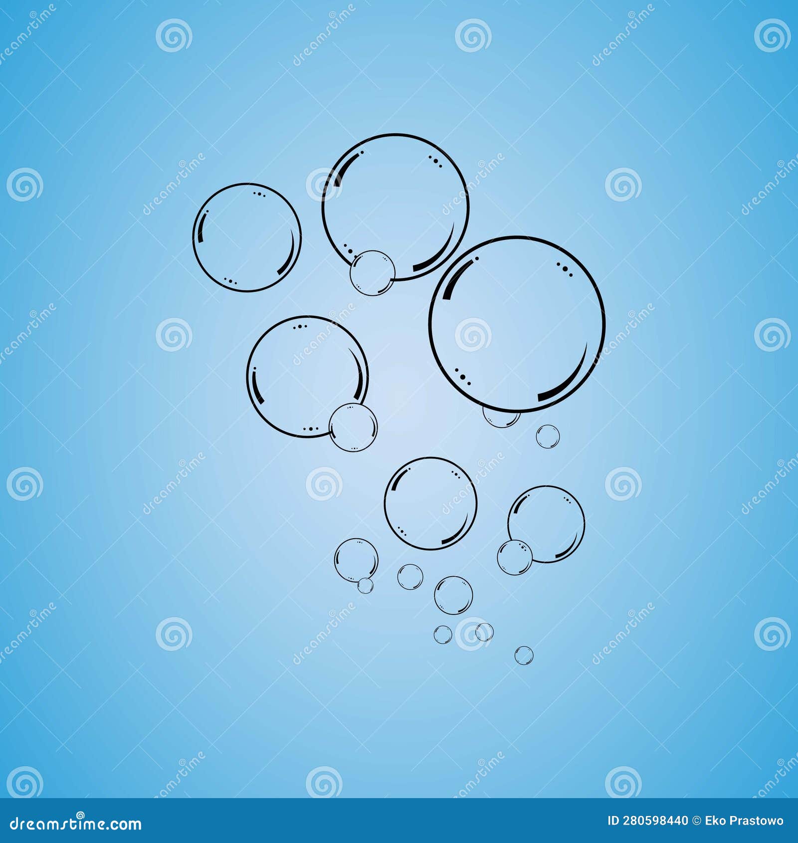 Bubble Icon Vector Illustration Design Template Stock Vector ...