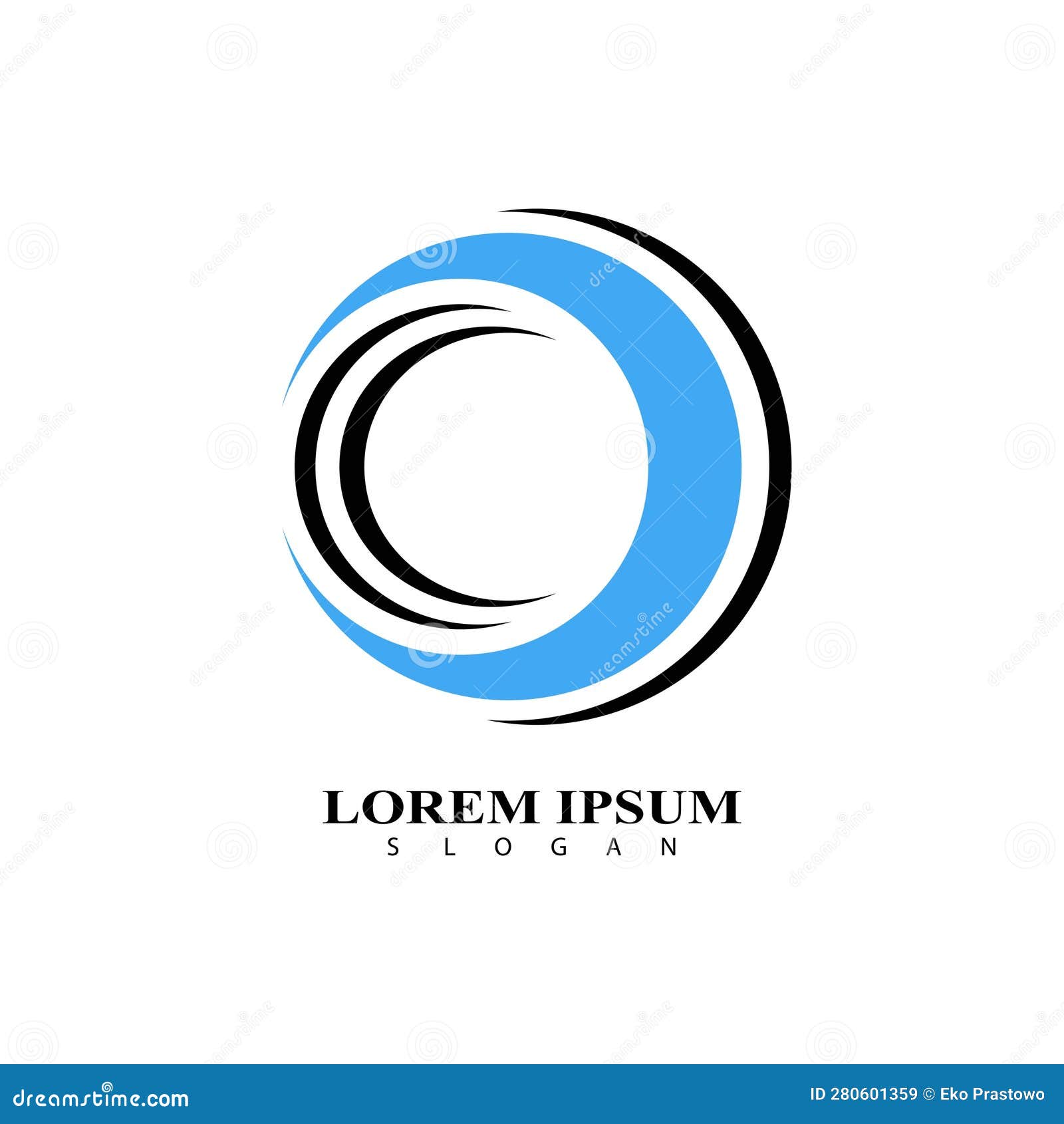 Circle Logo. Spiral Vector Illustration .Technology Round Logo Design ...