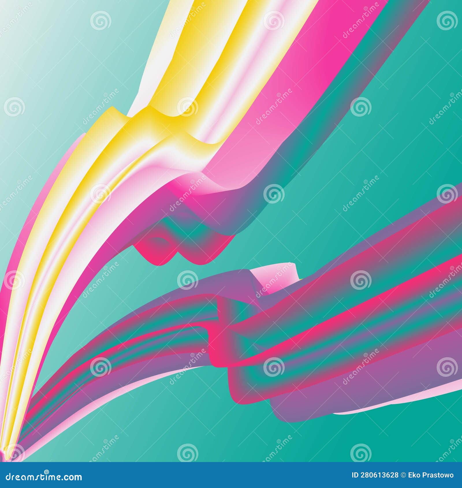 Abstract Colorful Line Vector Background Template Stock Vector ...