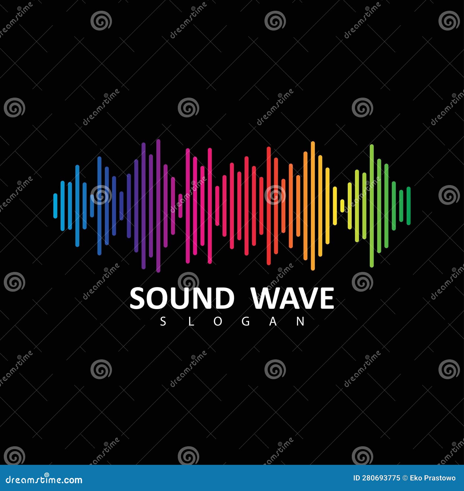 Equalizer, Audio, Sound Wave Logo Design Inspiration Stock Vector ...