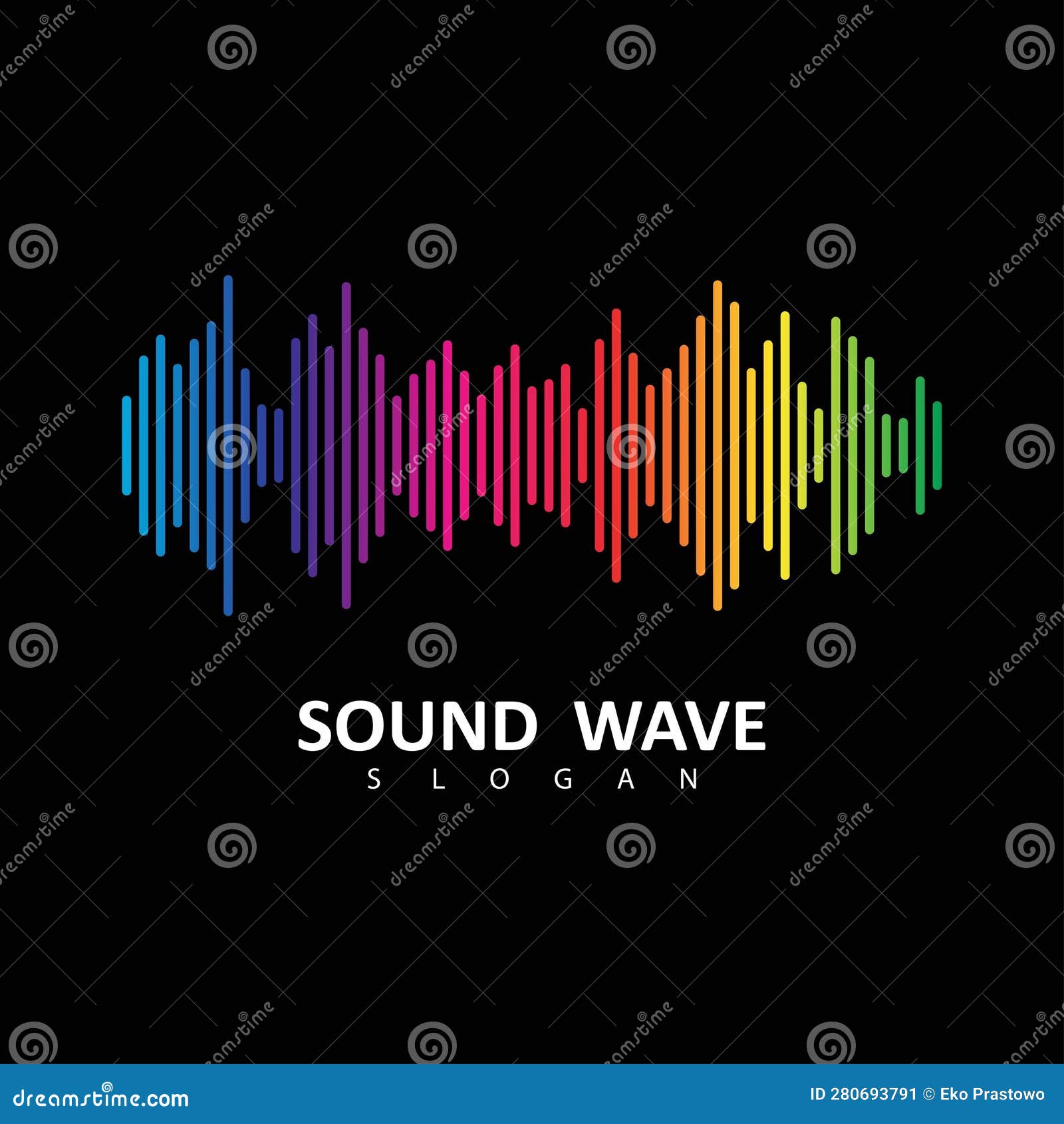 Equalizer, Audio, Sound Wave Logo Design Inspiration Stock Vector ...