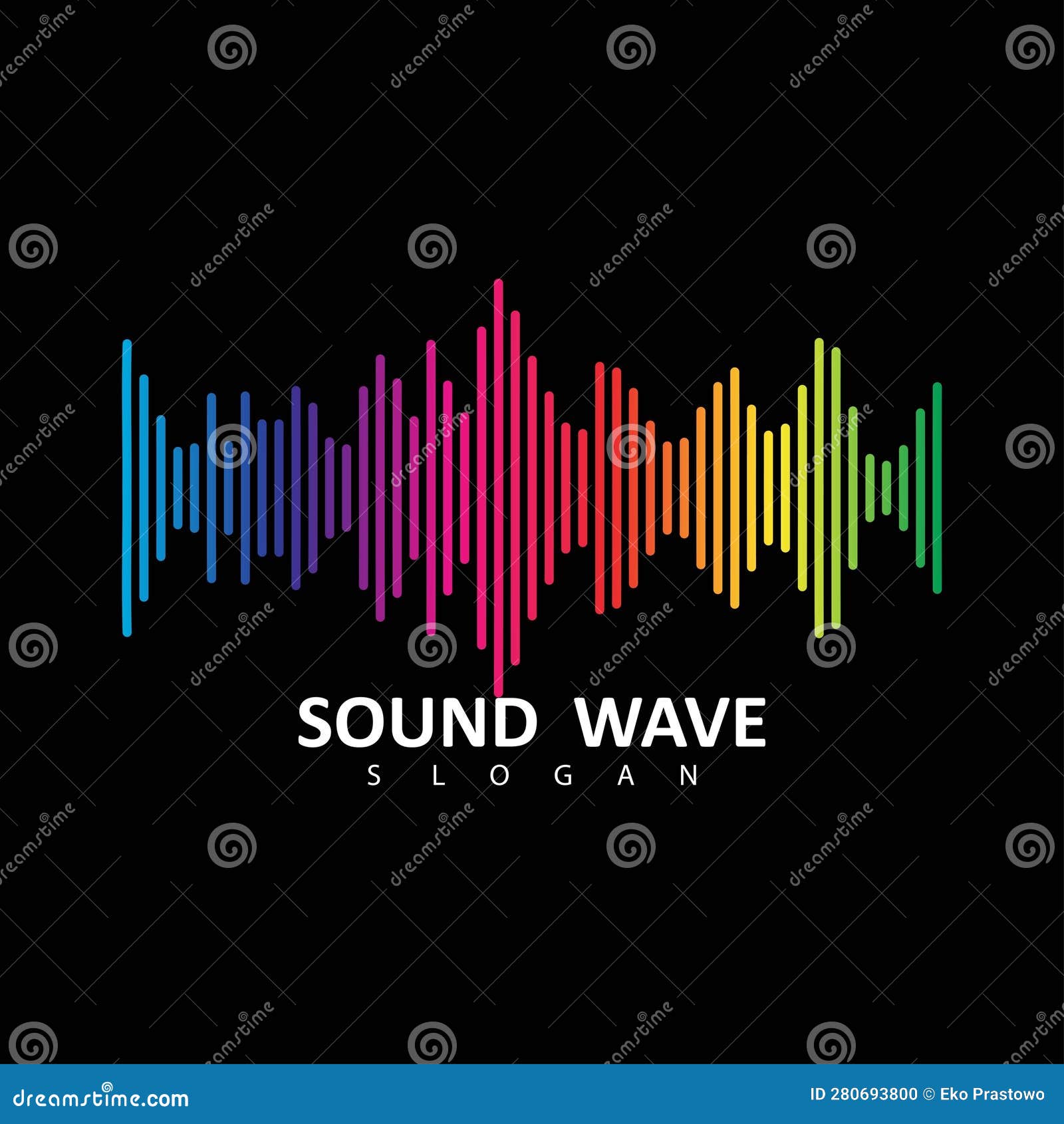 Equalizer, Audio, Sound Wave Logo Design Inspiration Stock Vector ...