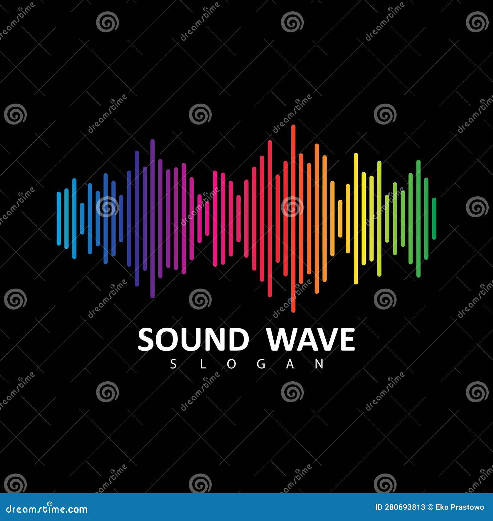 Equalizer, Audio, Sound Wave Logo Design Inspiration Stock Vector ...