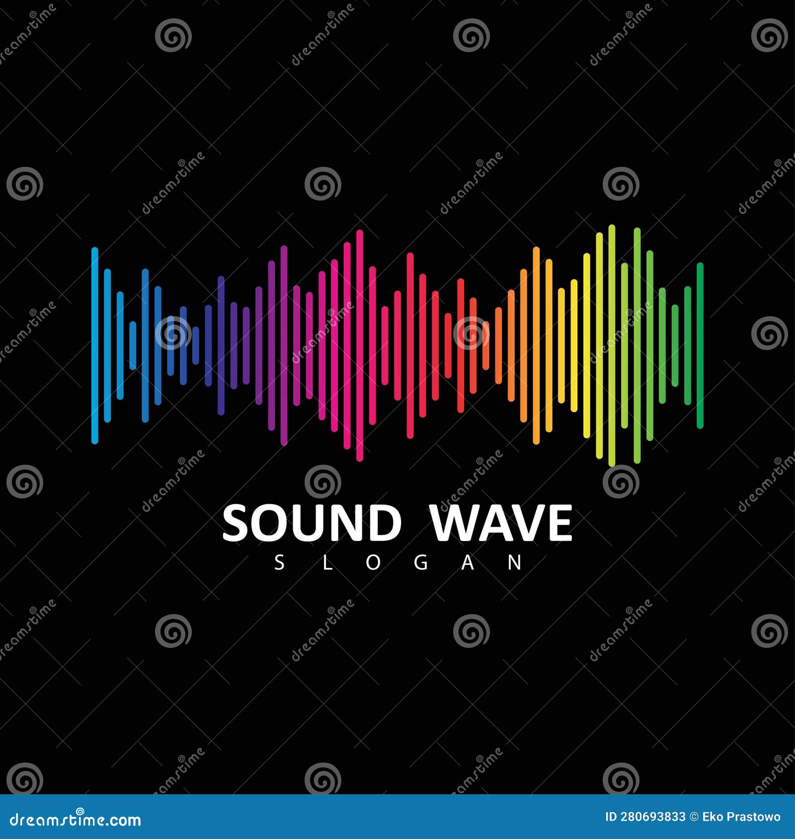 Equalizer, Audio, Sound Wave Logo Design Inspiration Stock Vector ...