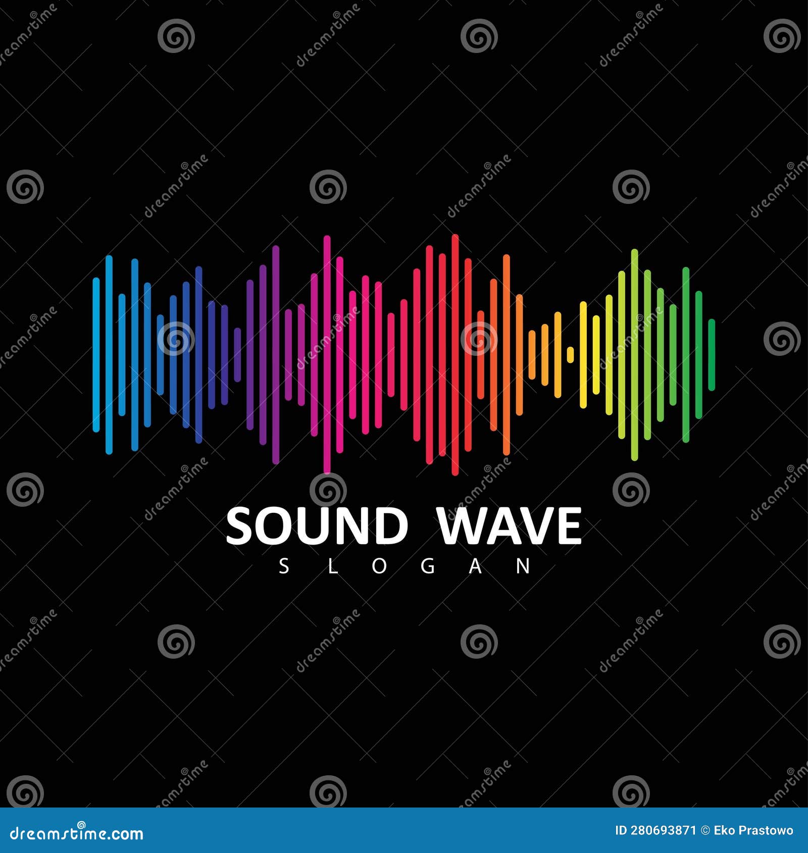 Equalizer, Audio, Sound Wave Logo Design Inspiration Stock Vector ...