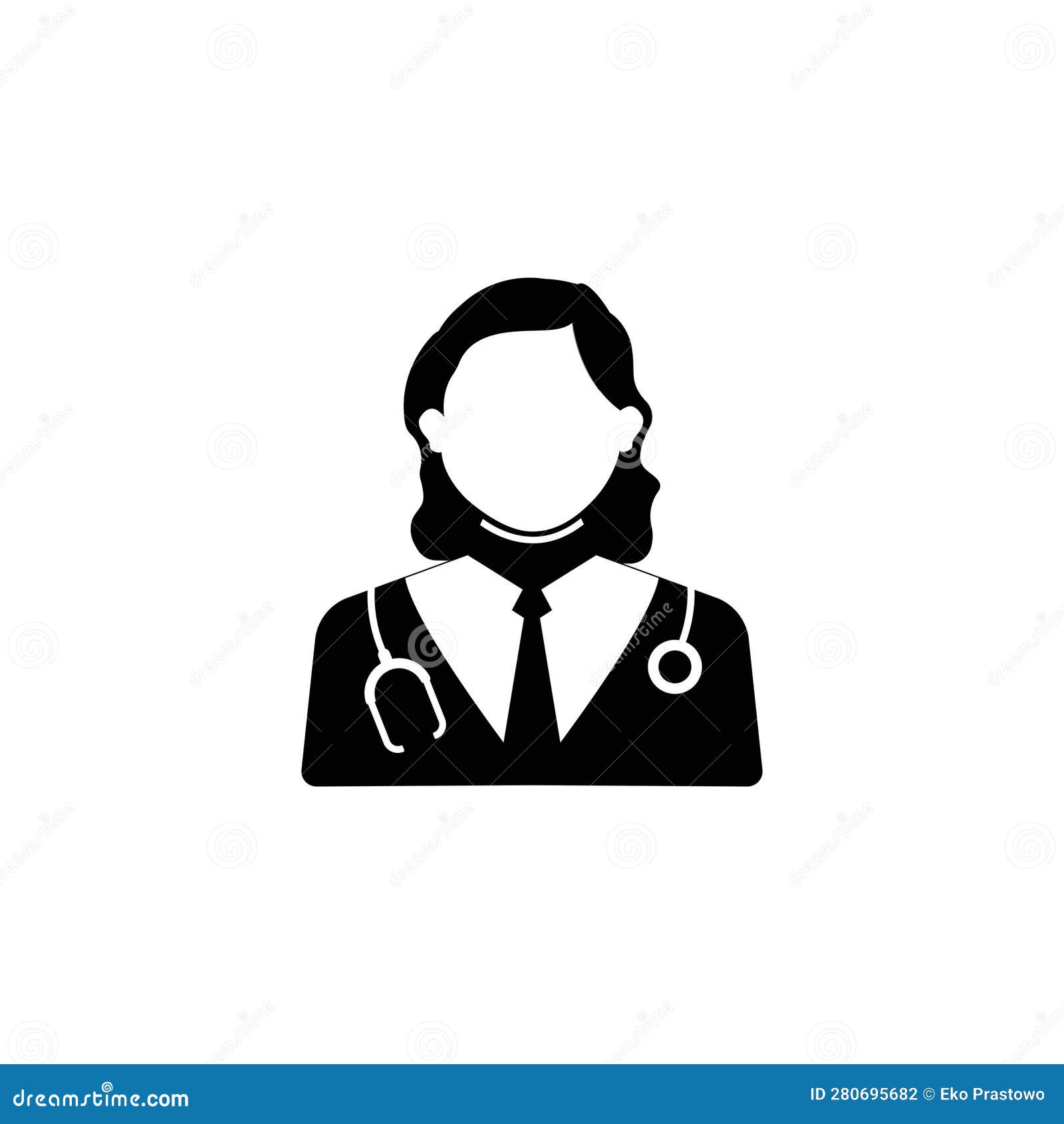 Doctor Icon Design Template Vector Isolated Illustration Stock Vector ...