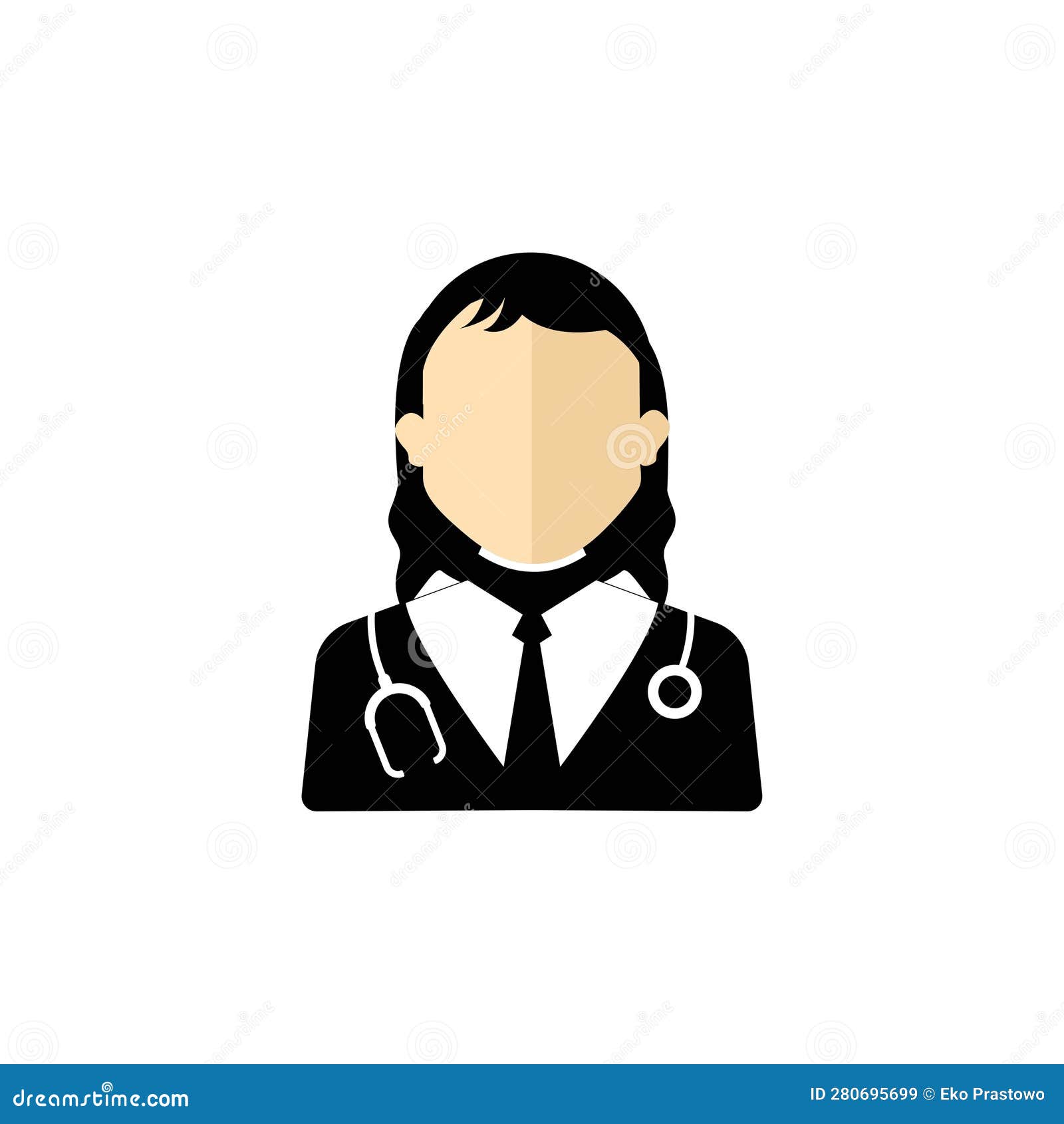 Doctor Icon Design Template Vector Isolated Illustration Stock Vector ...