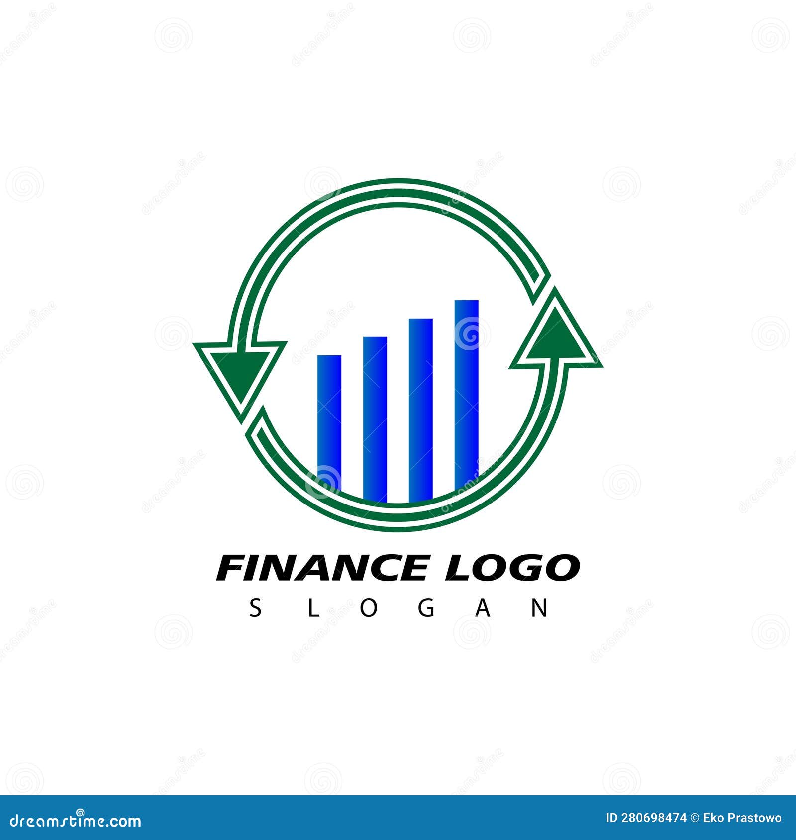 Financial Logo Concept. Economic Logo Concept Stock Vector ...