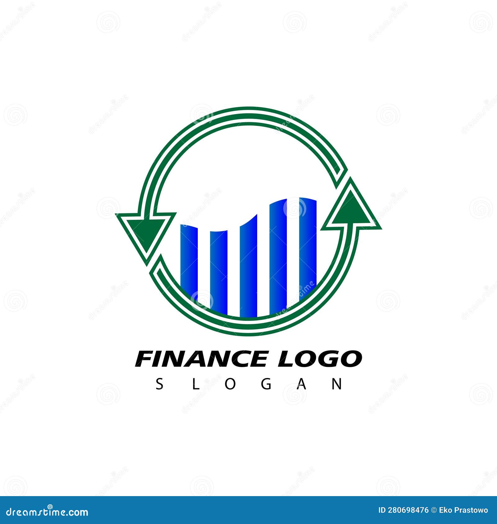 Financial Logo Concept. Economic Logo Concept Stock Vector ...