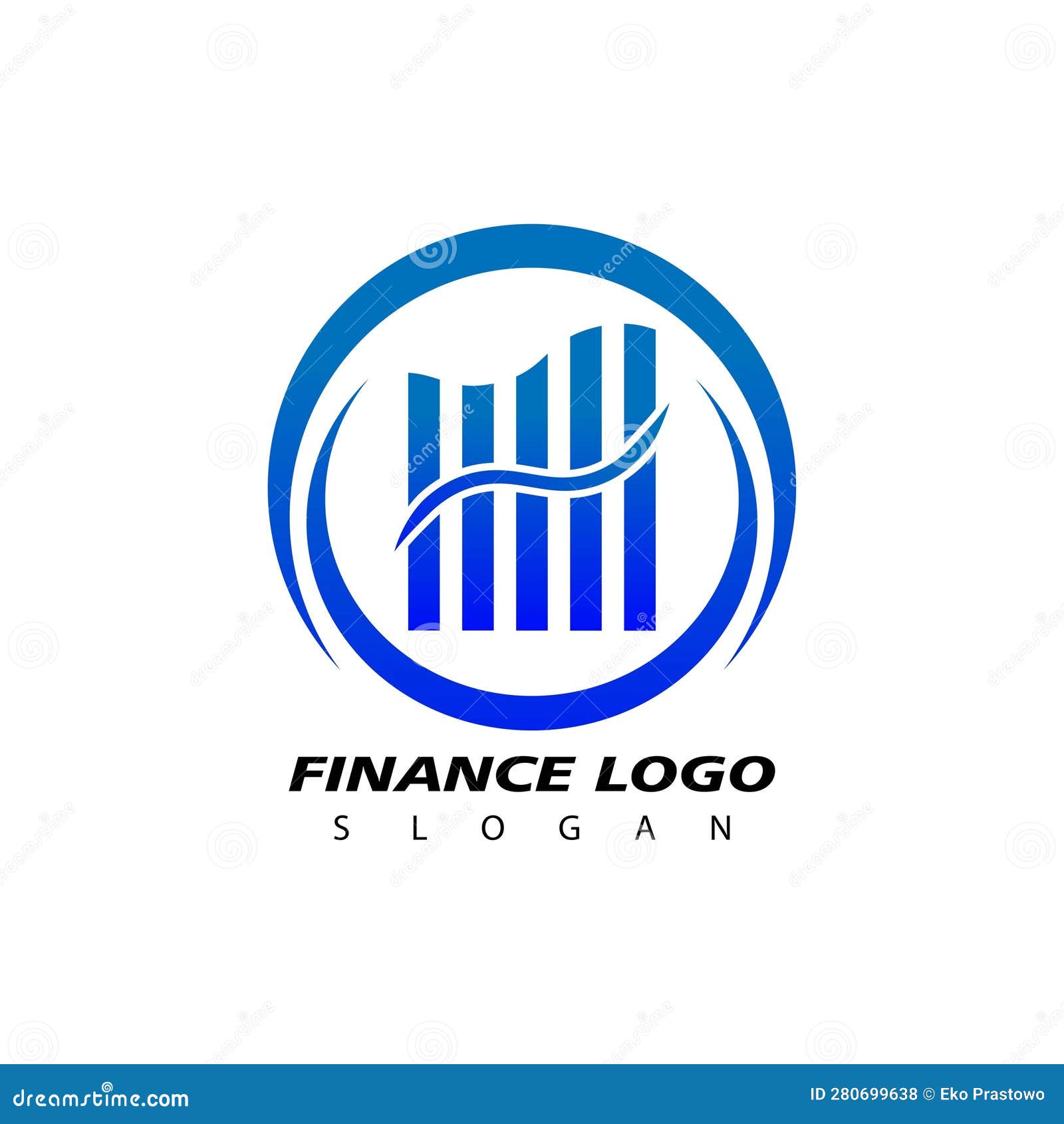 Financial Logo Concept. Economic Logo Concept Stock Vector ...