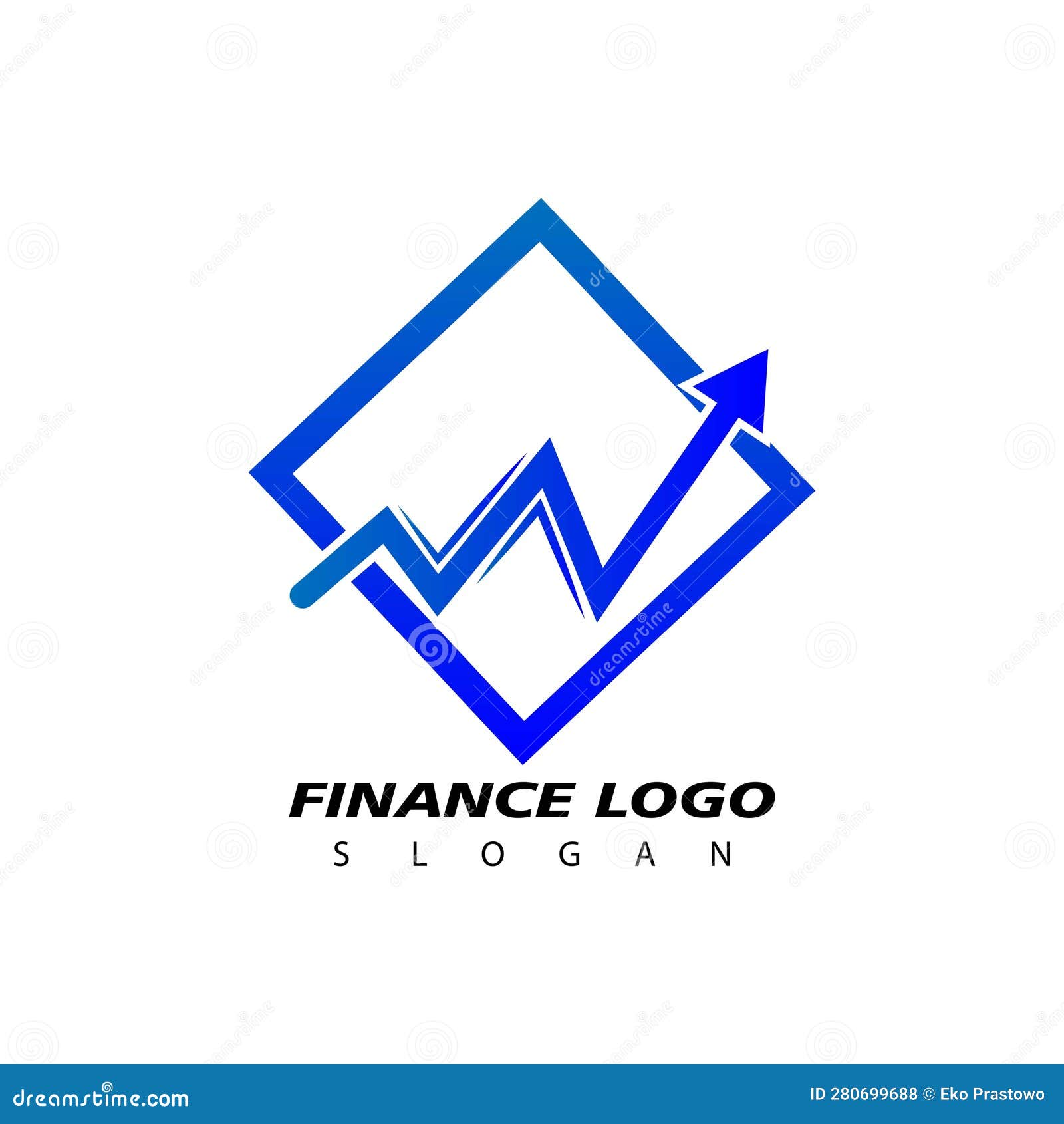 Financial Logo Concept. Economic Logo Concept Stock Vector ...