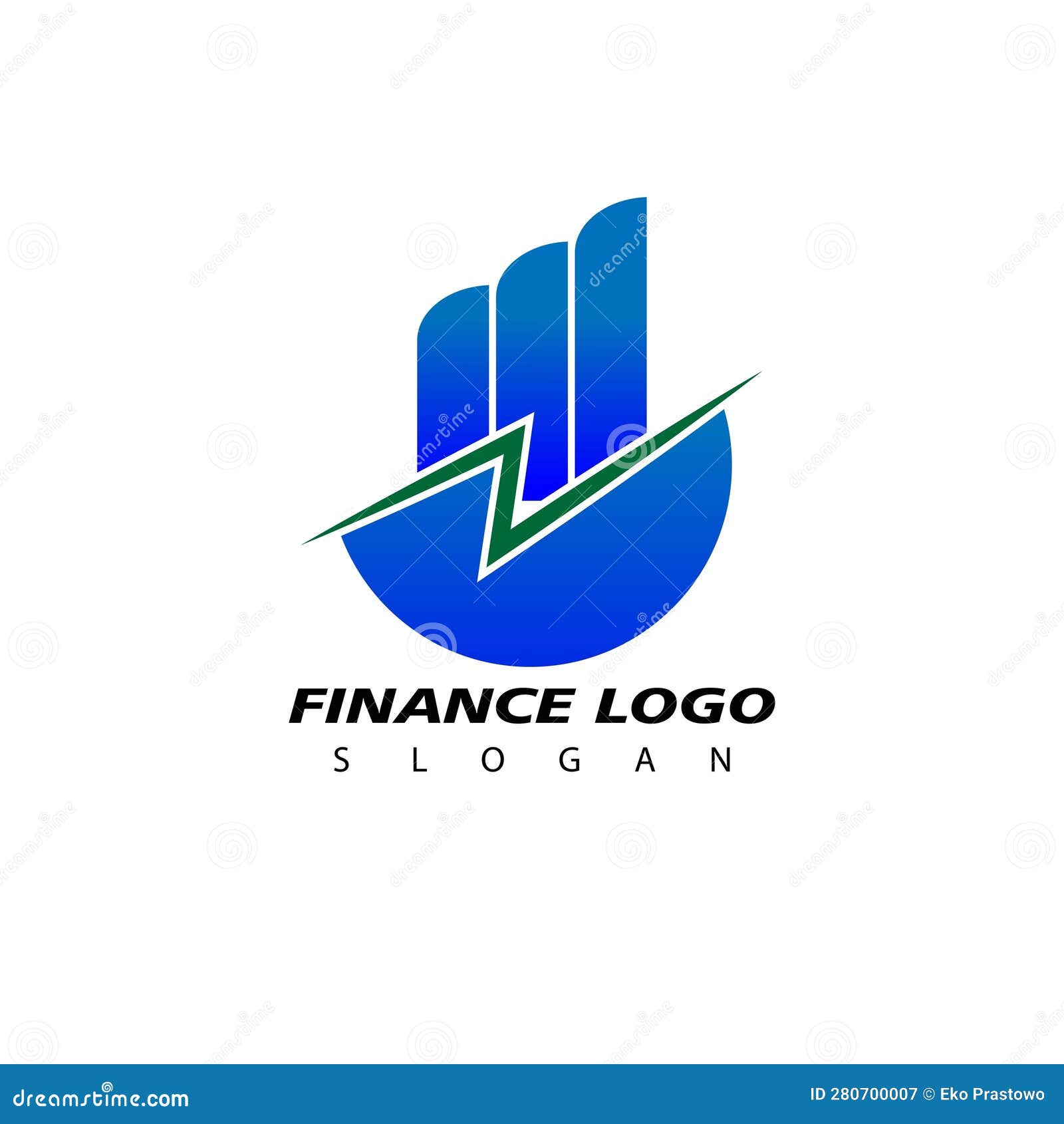Financial Logo Concept. Economic Logo Concept Stock Vector ...