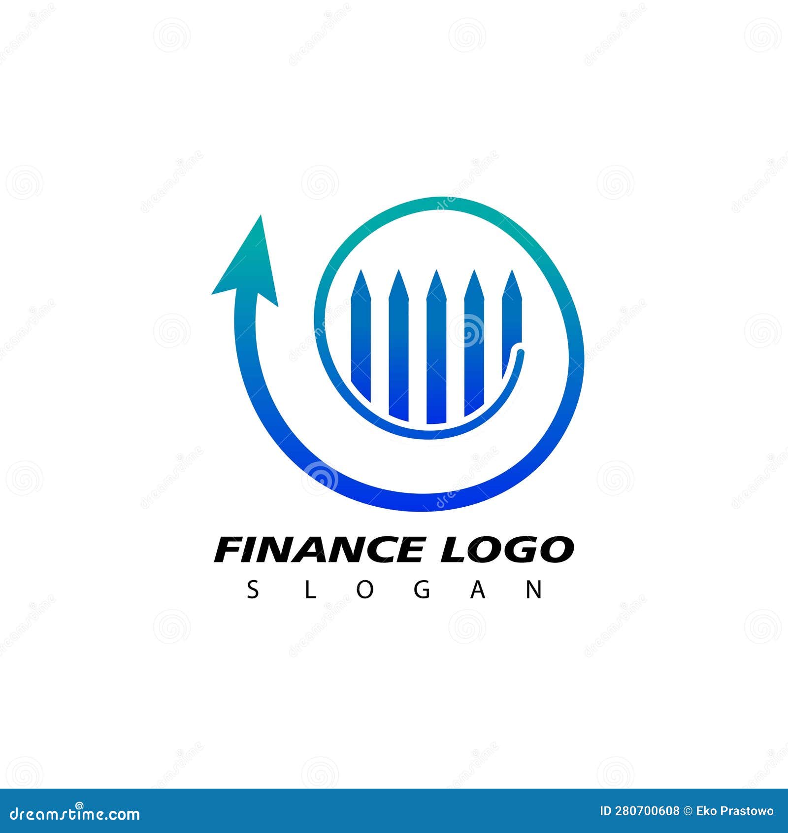 Financial Logo Concept. Economic Logo Concept Stock Vector ...