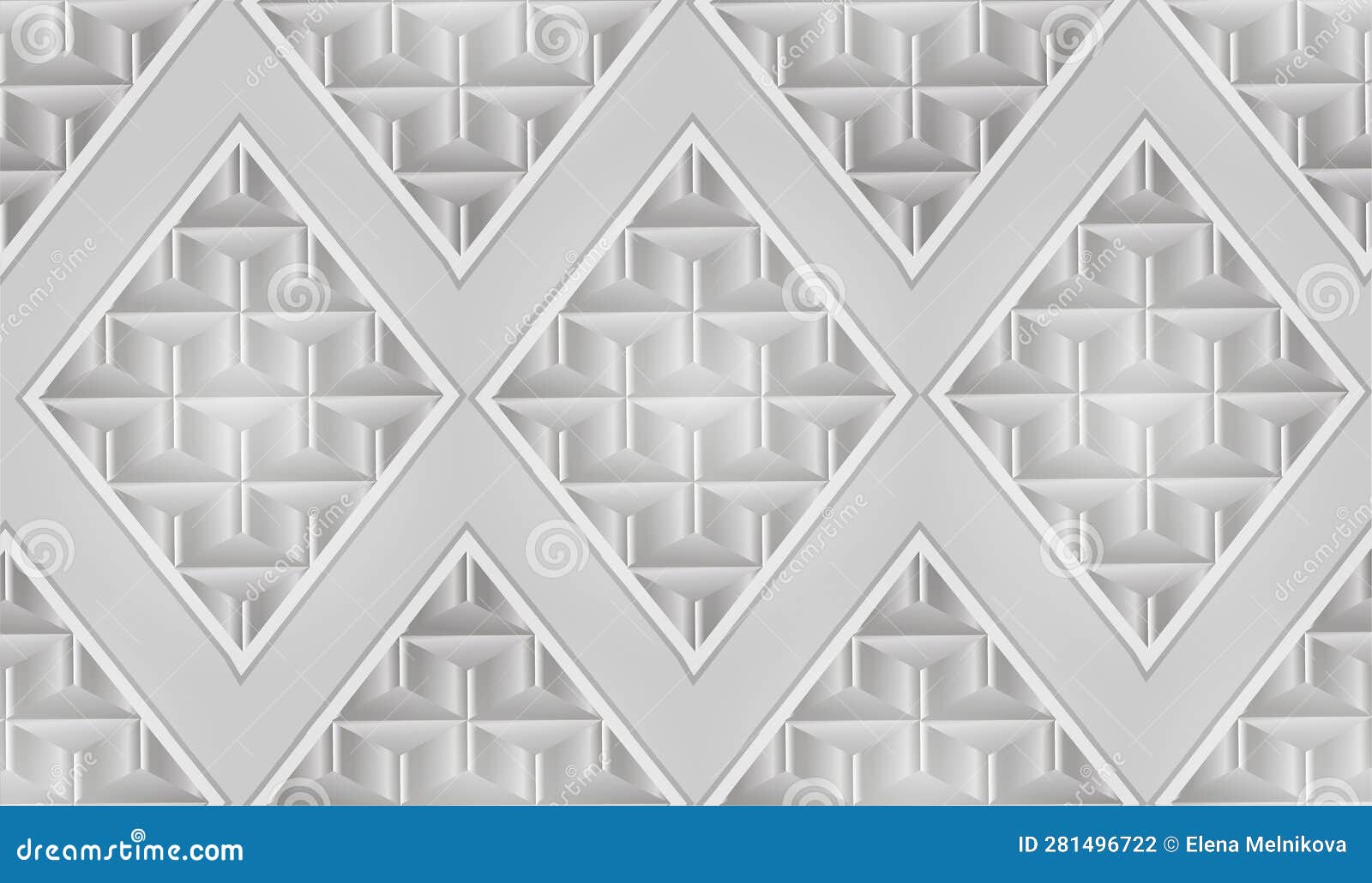 Grey Seamless Geometric Pattern. Stock Vector - Illustration of ...