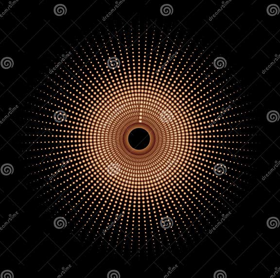 Sun Flare Star Circular Pattern Fire Design Texture Mandala Vector ...