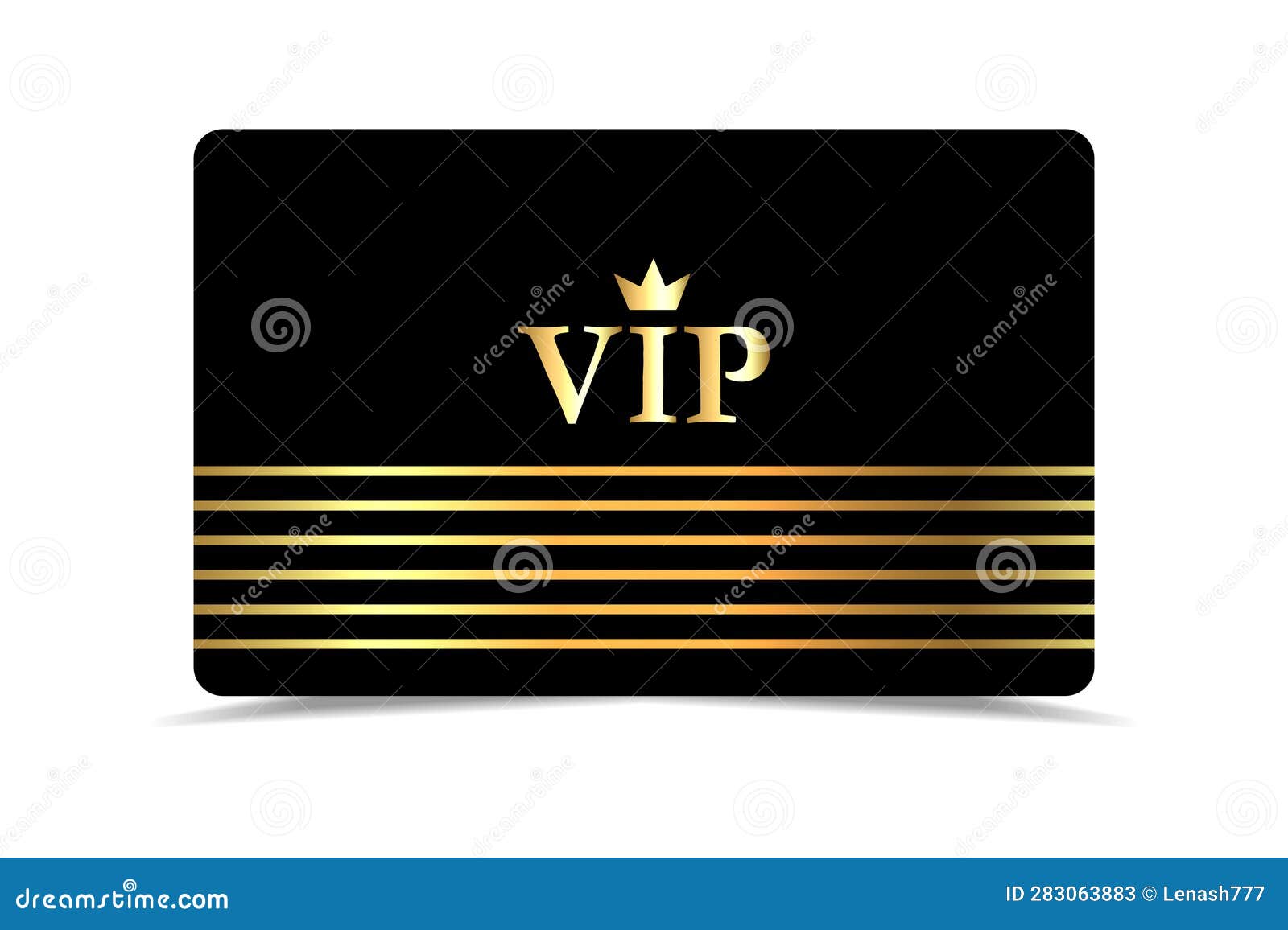 VIP Invitation.Vip Gold Ticket.Vip in Abstract Style on Black ...