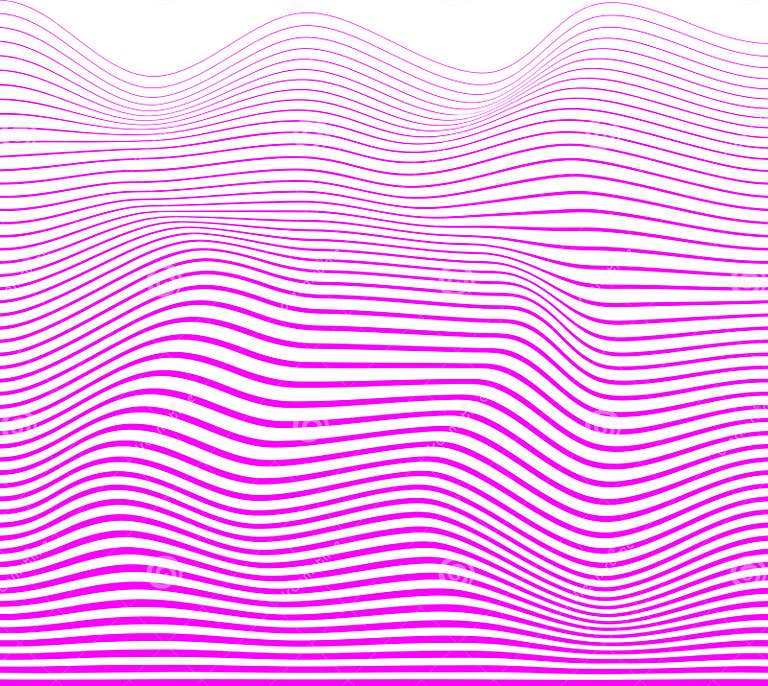 Magenta Vector Abstract Wave Illustration for Web Design and Posts ...