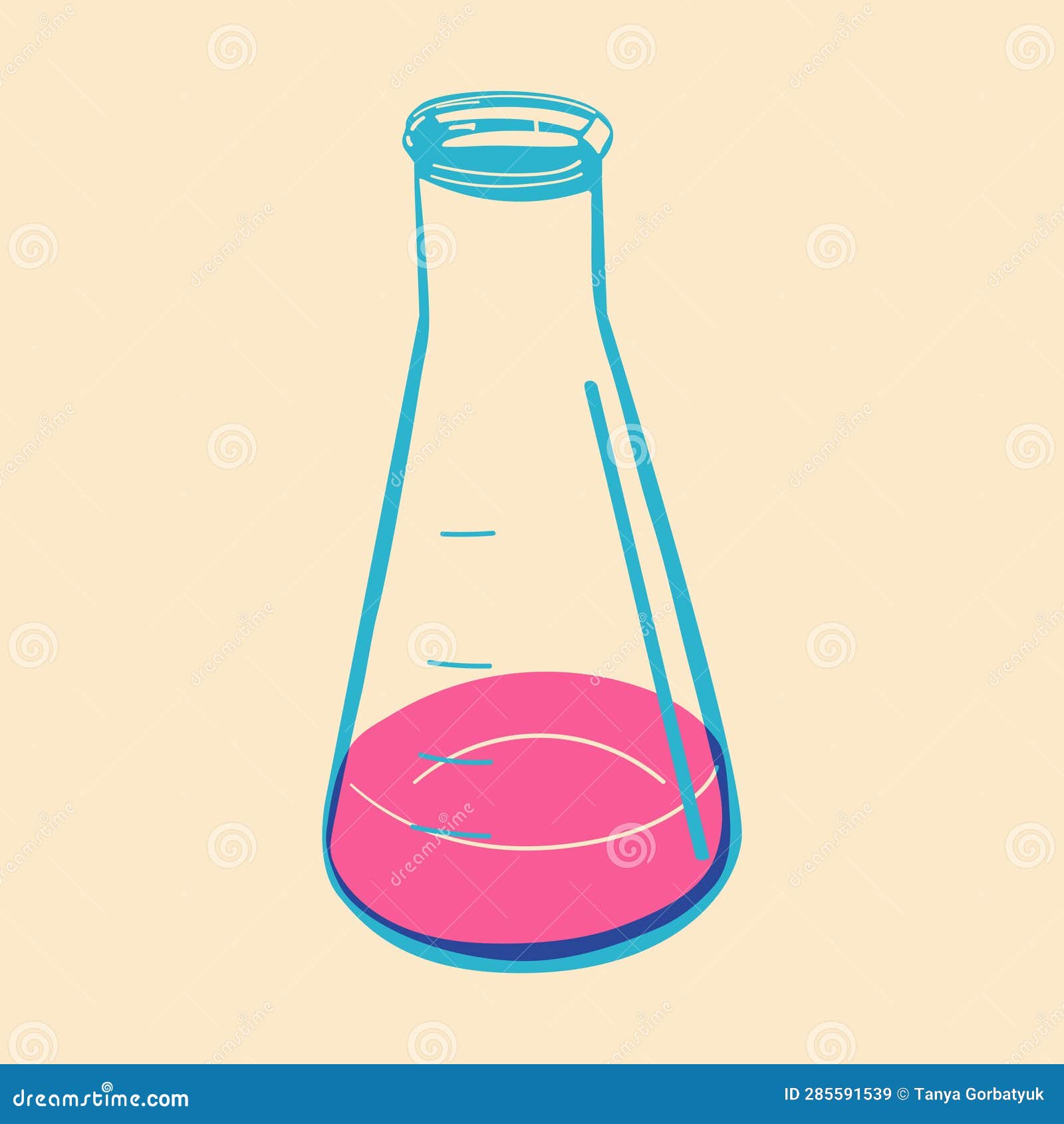 Glass Tube, Flask, Tube, Bottle. Avatar, Badge, Poster, Logo Templates ...