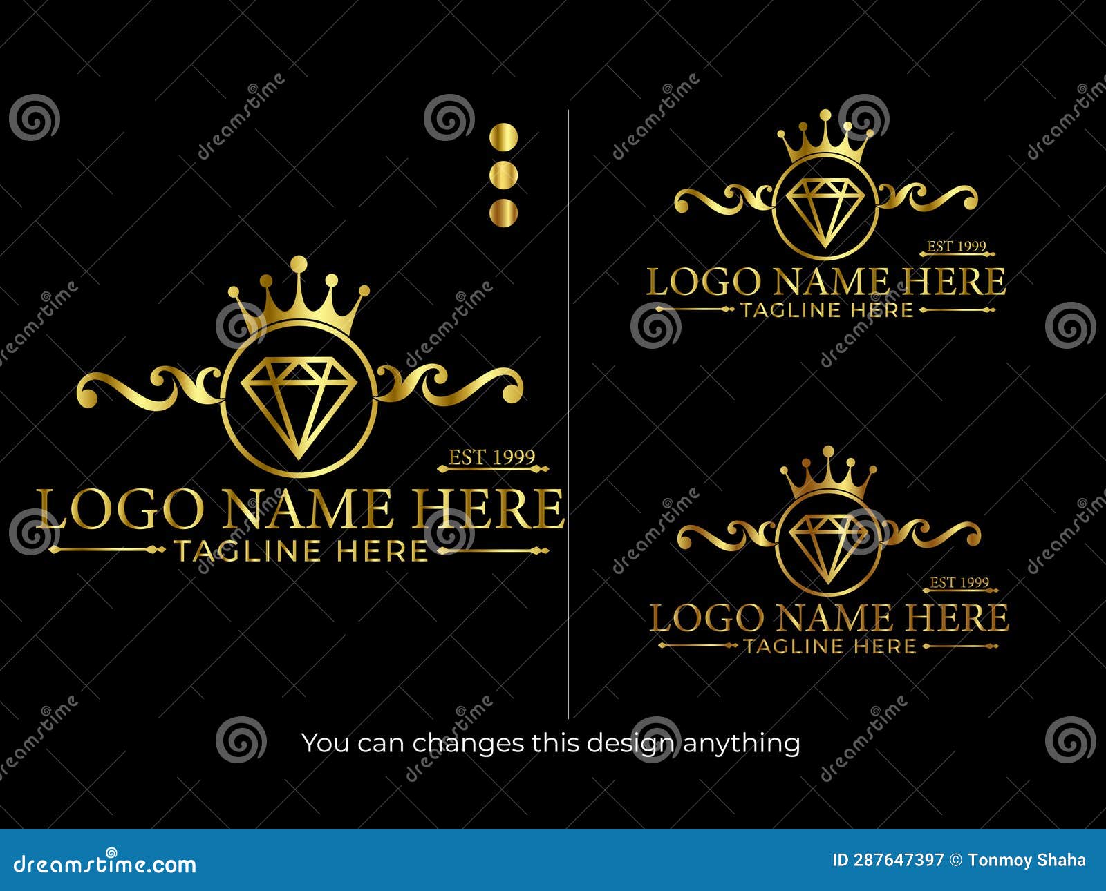 Gold Shop Logo. Luxury Vector Logo Design. Luxury Logo Stock ...