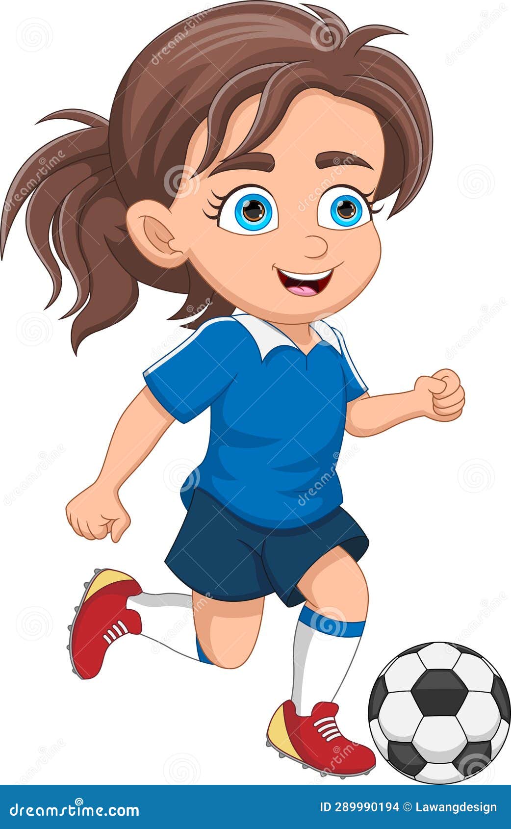 Football Cartoon Illustration With Crying Gesture | CartoonDealer.com ...