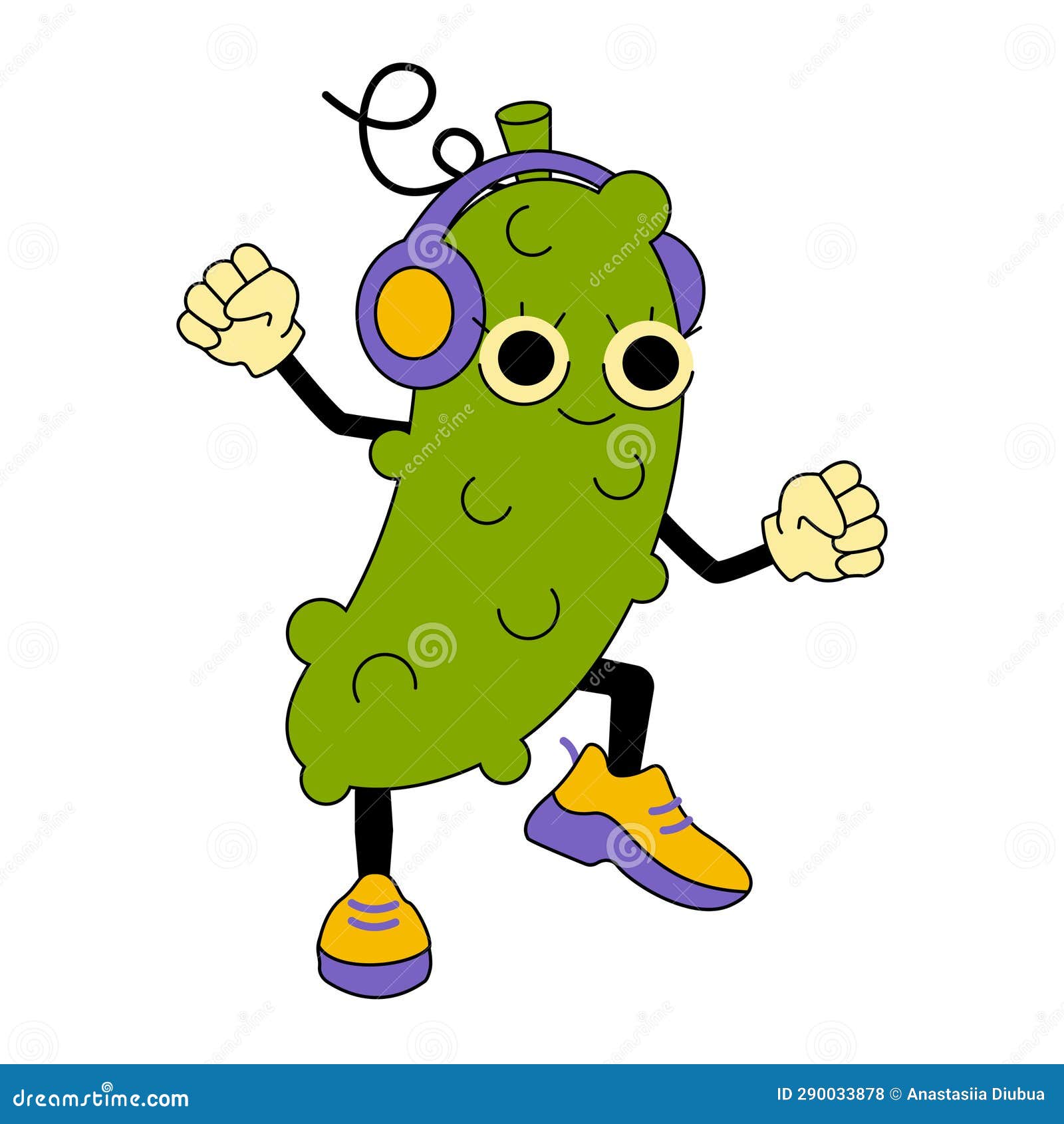 Dancing Pickle Emoticon