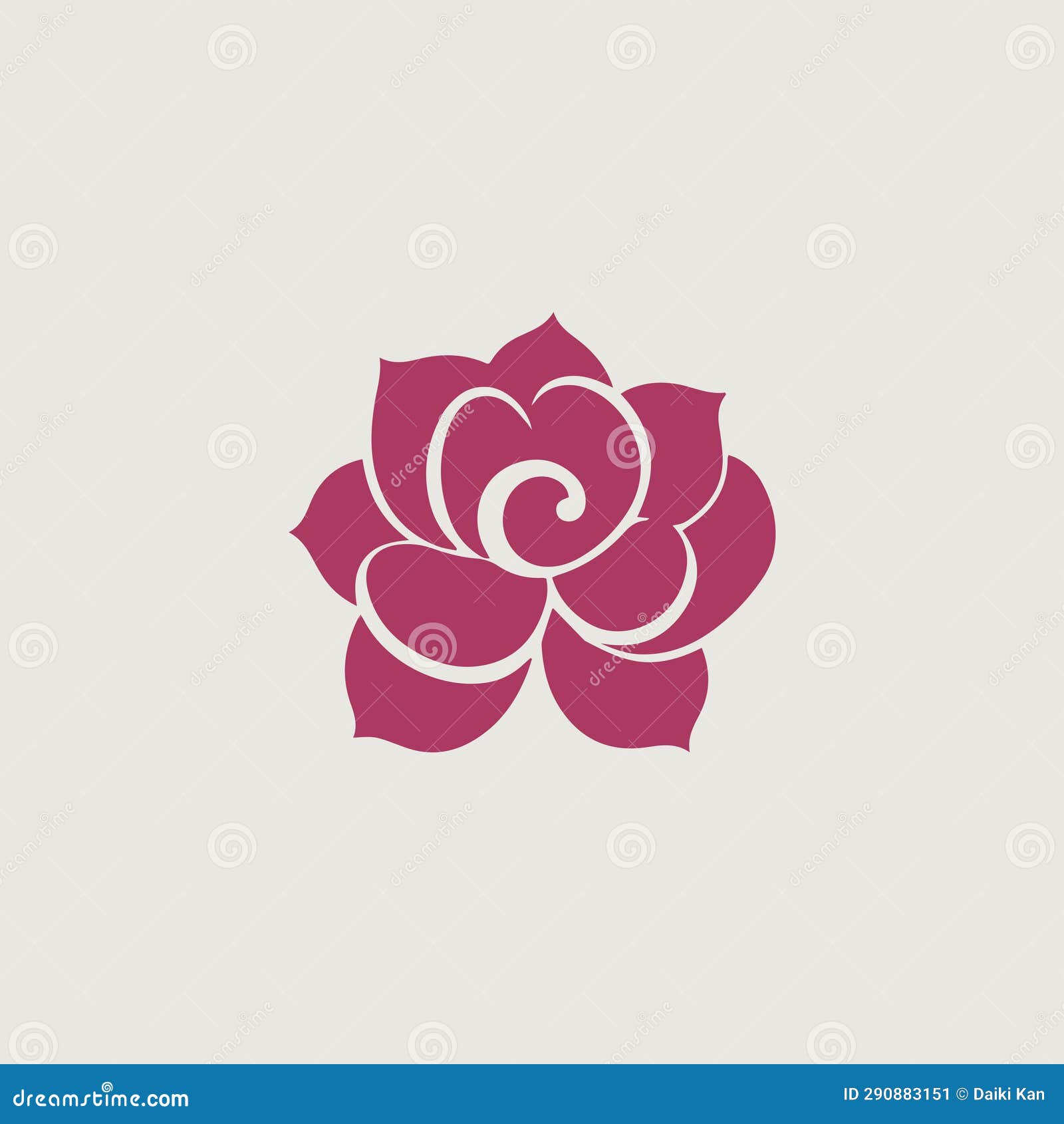 Rose logo vector image stock vector. Illustration of dripping - 290883151