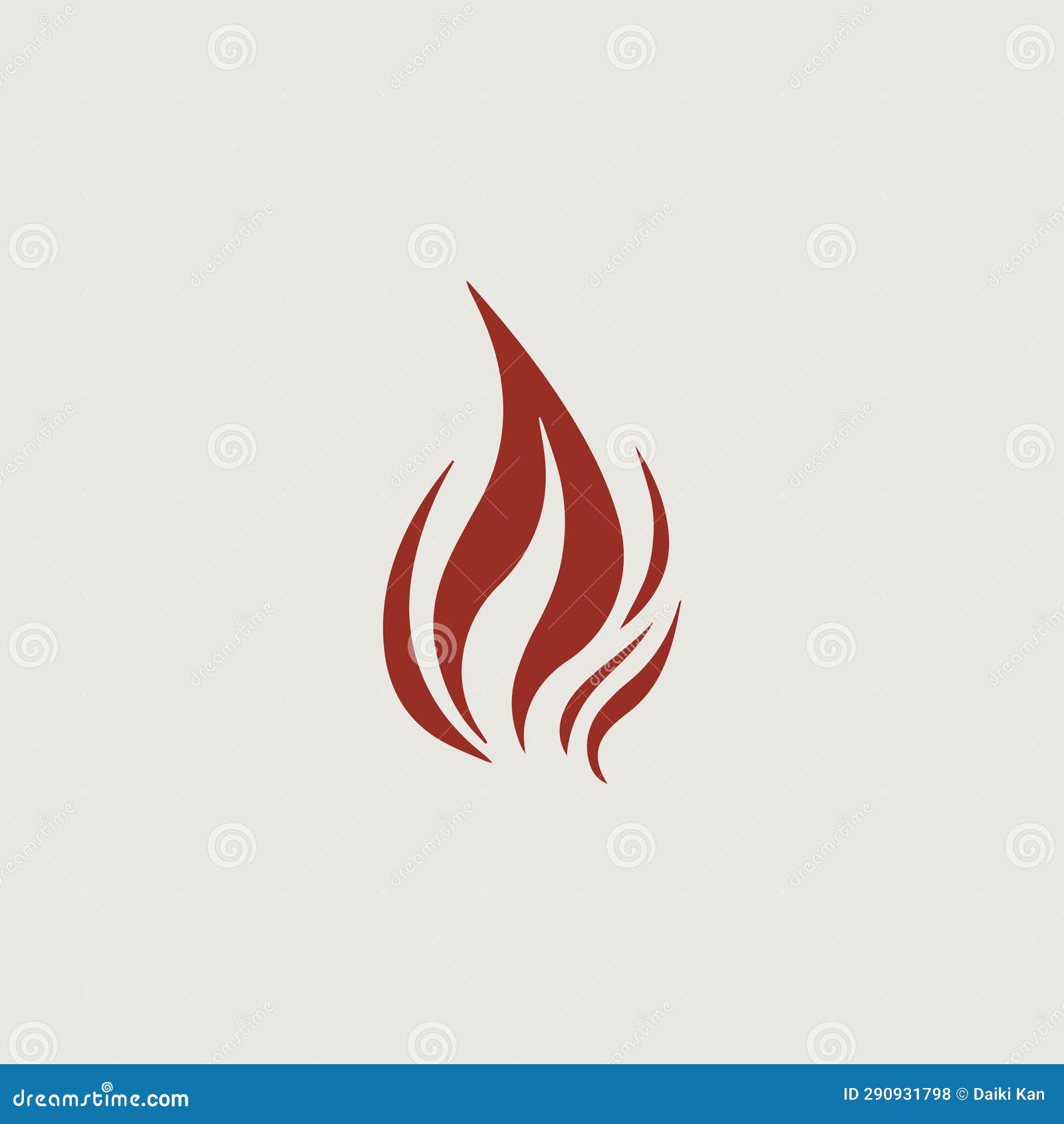 Fire Simple Logo Vector Image Stock Vector - Illustration of logo ...