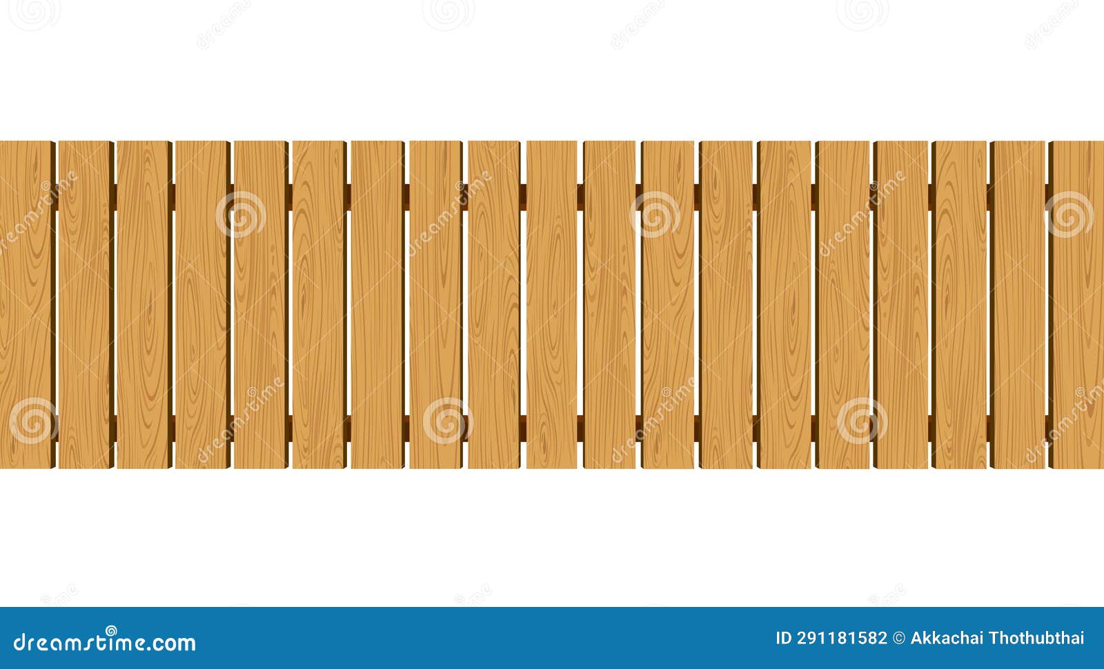 Top View Wooden Bridge on the White Background Stock Photo - Image of ...