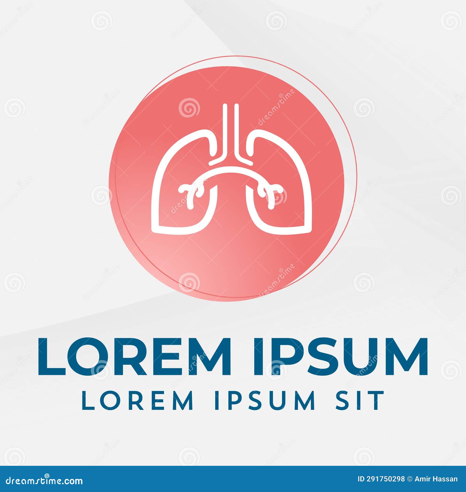 Lungs Logo Icon Medical Diagnostic Vector Pulmonary Pulmonology Pulmo ...