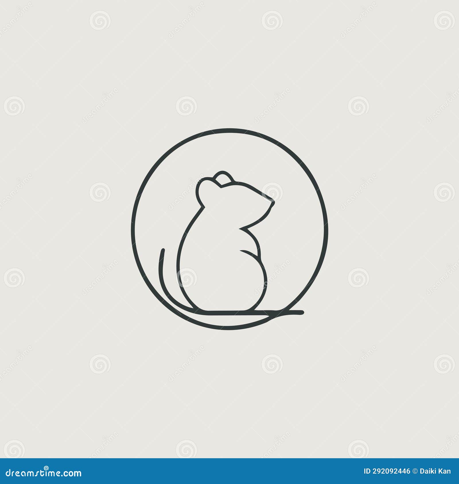Vector Image of a Logo that Uses a Mouse Stock Vector - Illustration of ...
