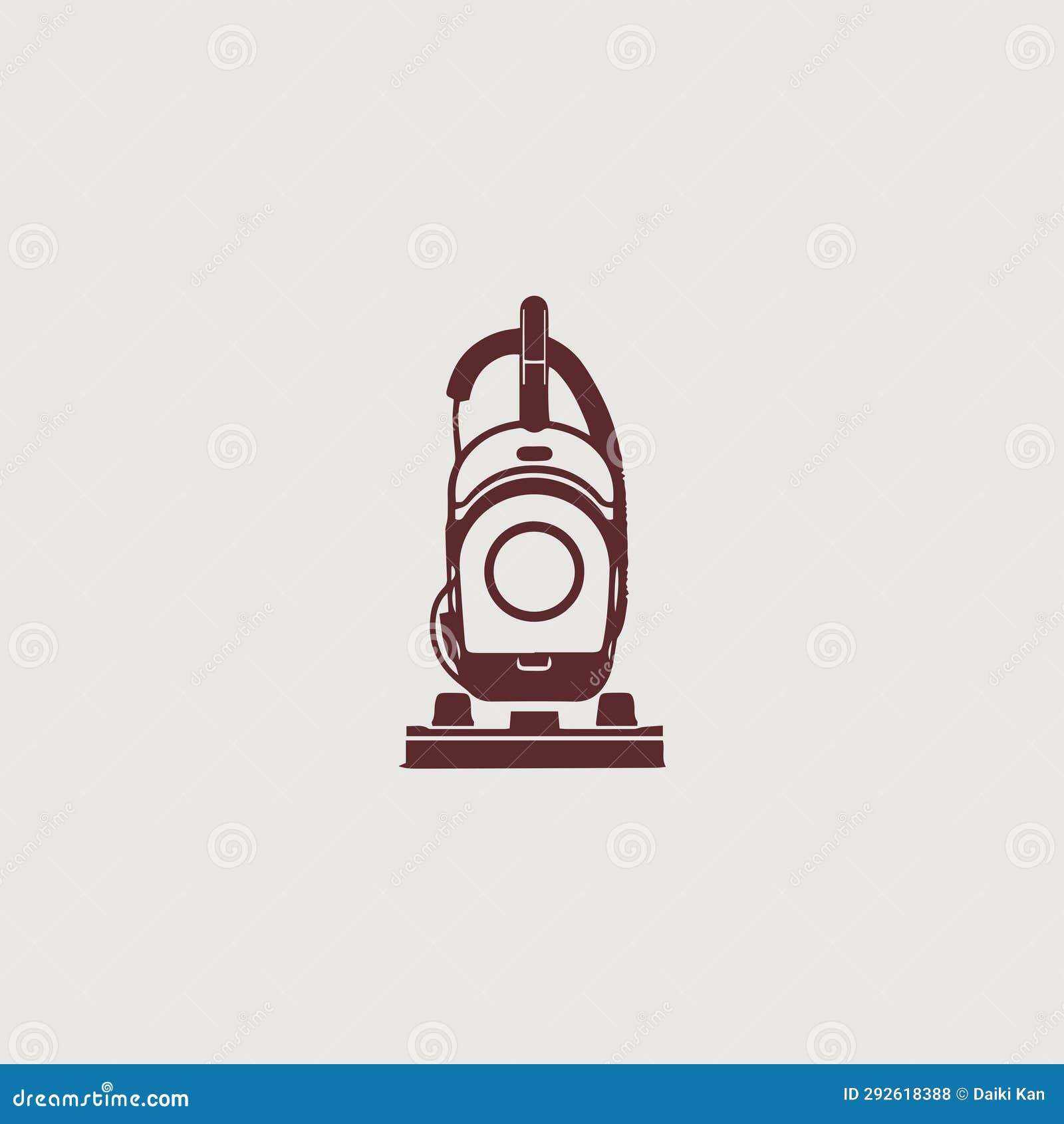 A Logo that Symbolically Uses a Vacuum Cleaner Stock Vector ...