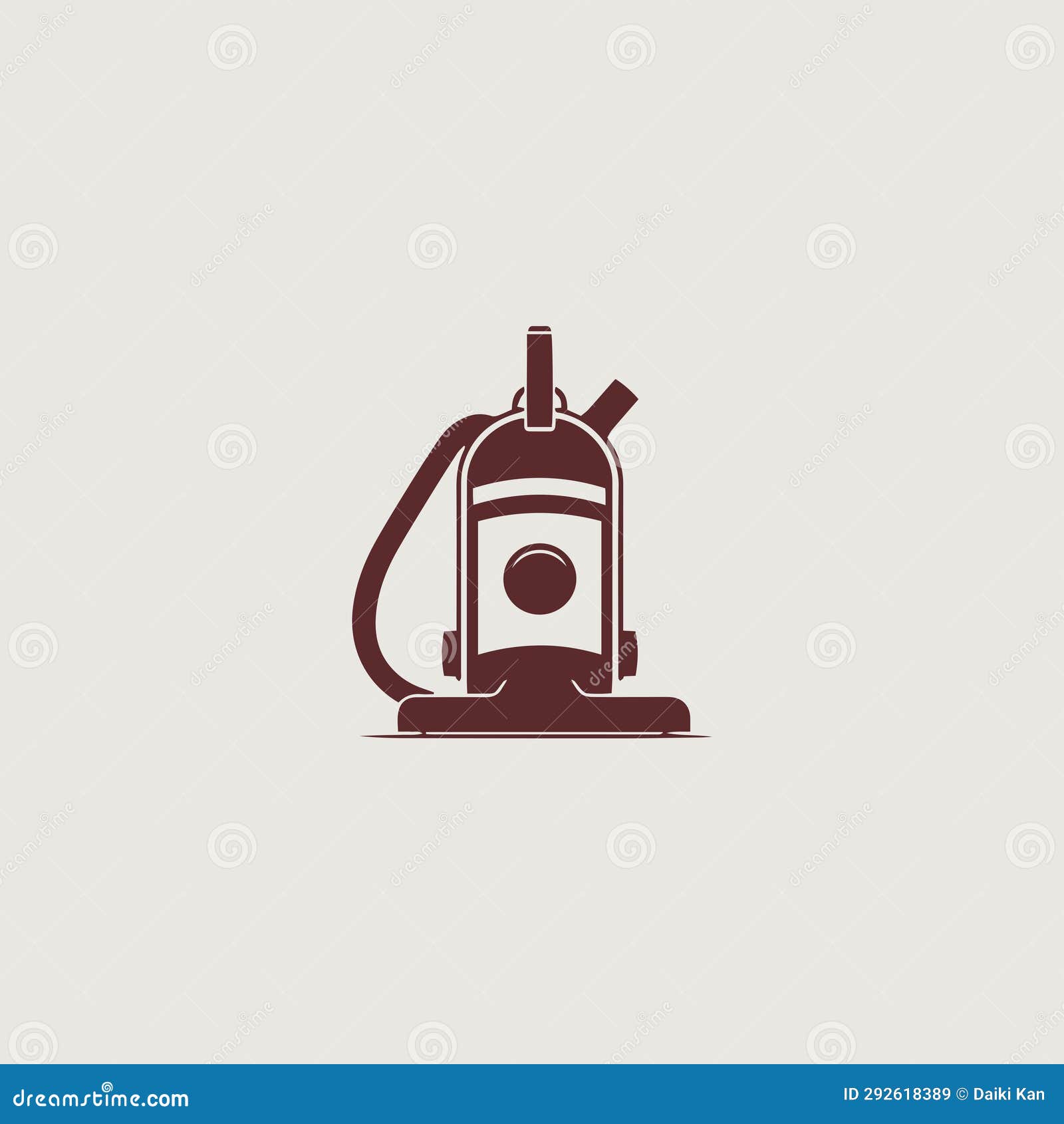 A Logo that Symbolically Uses a Vacuum Cleaner Stock Vector ...