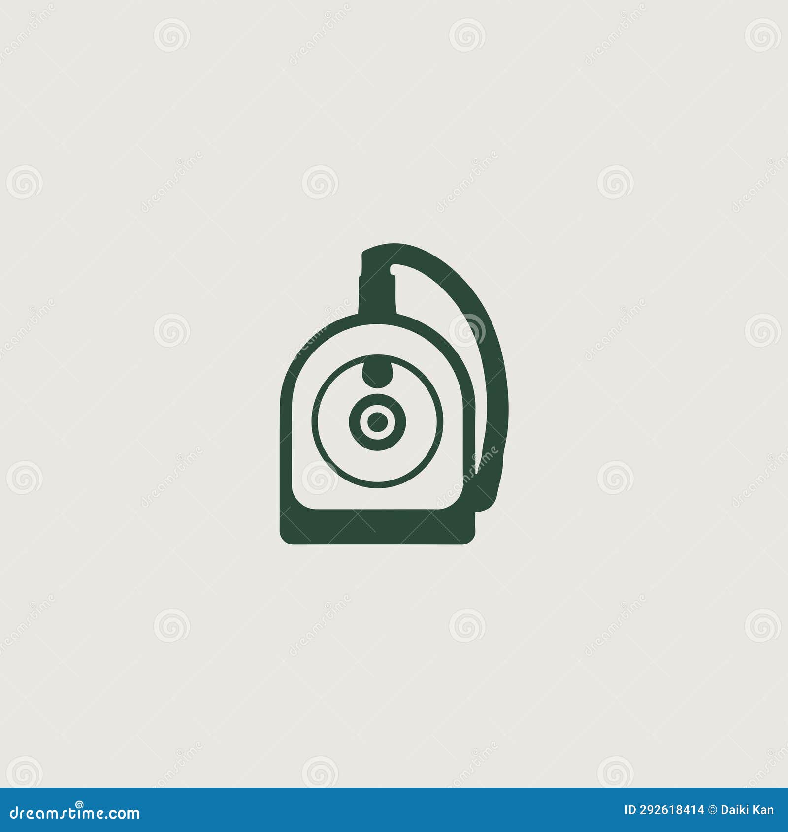 A Logo that Symbolically Uses a Vacuum Cleaner Stock Vector ...