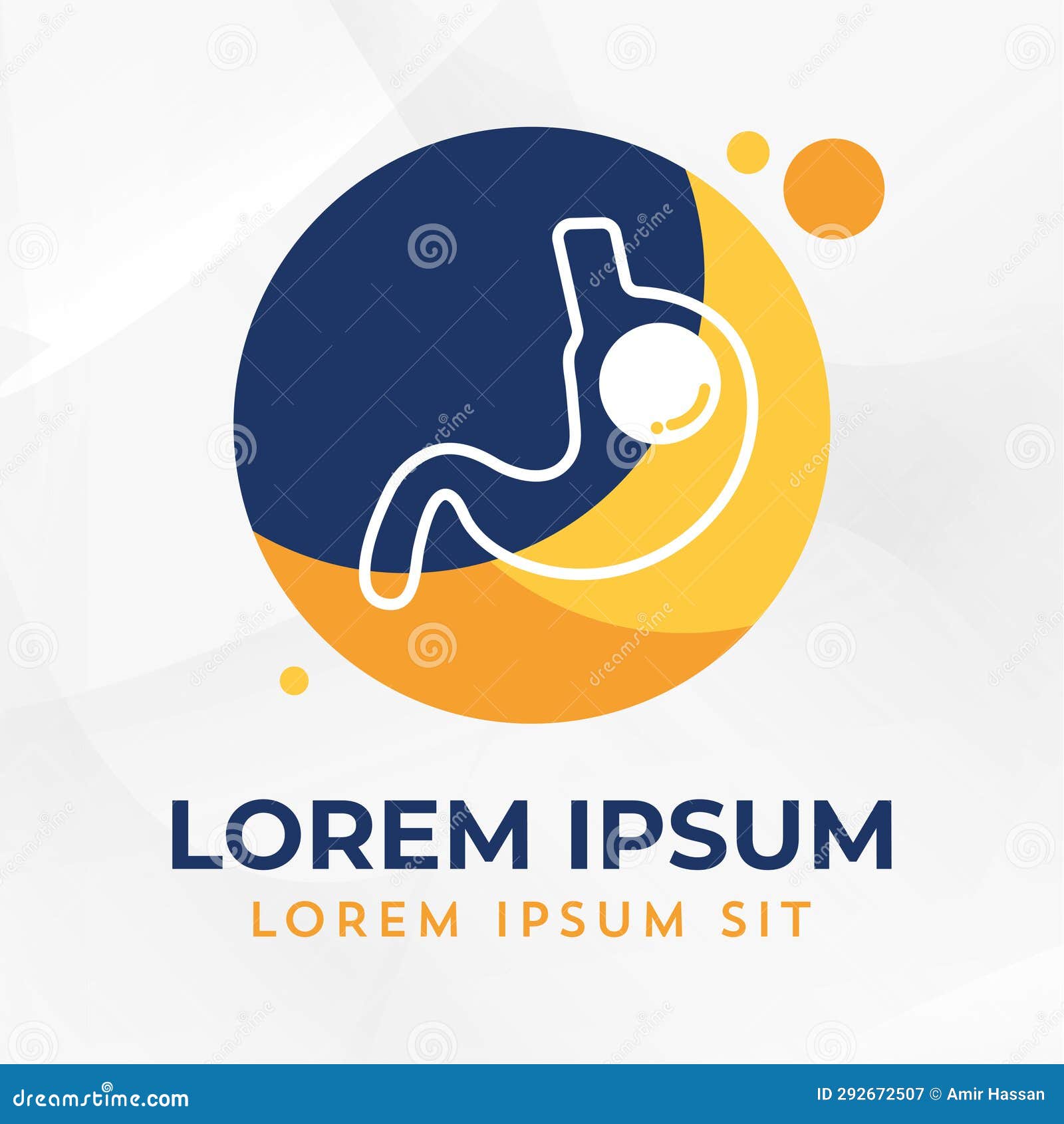 Gastric Balloon Logo Stomach, Obesity Logo, Endoscopy Inside a Stomach ...