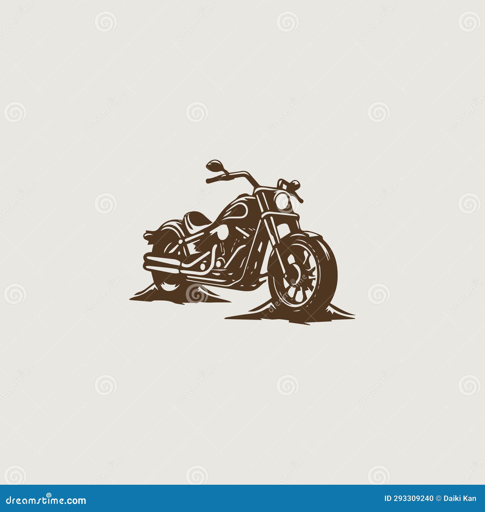 Image of a Simple and Stylish Logo that Symbolically Uses a Motorcycle ...