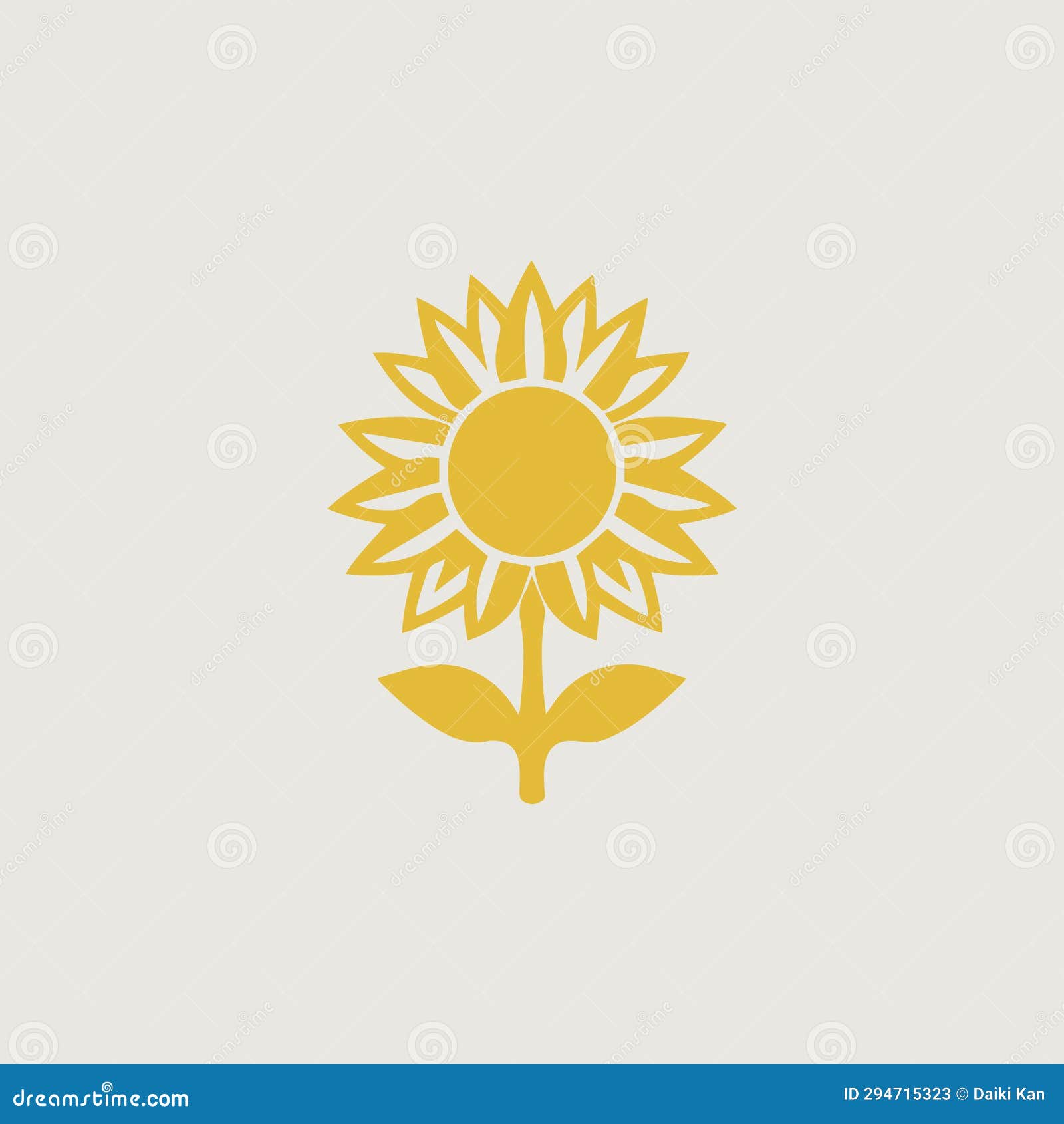 Image of a Simple and Stylish Logo that Symbolically Uses Sunflowers ...